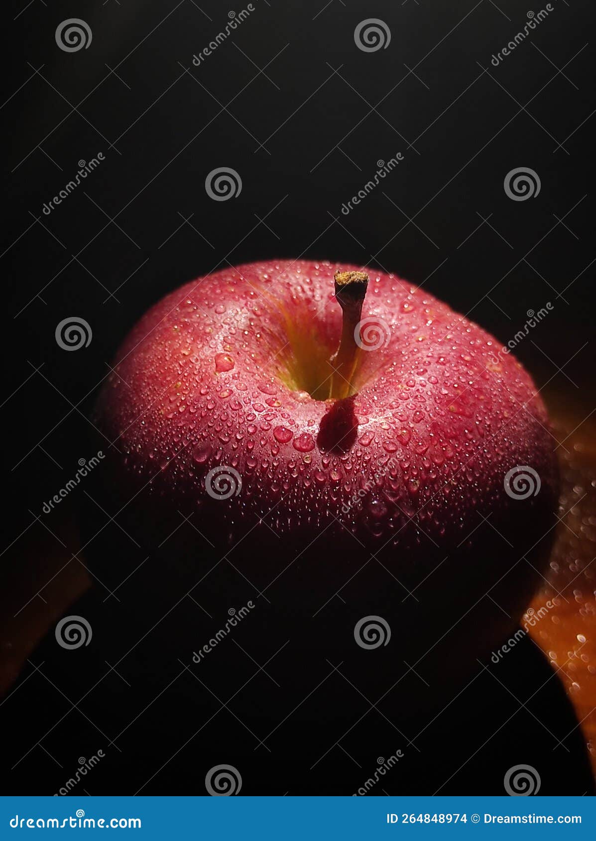 Red moon apple stock photo. Image of food, vegetable - 264848974