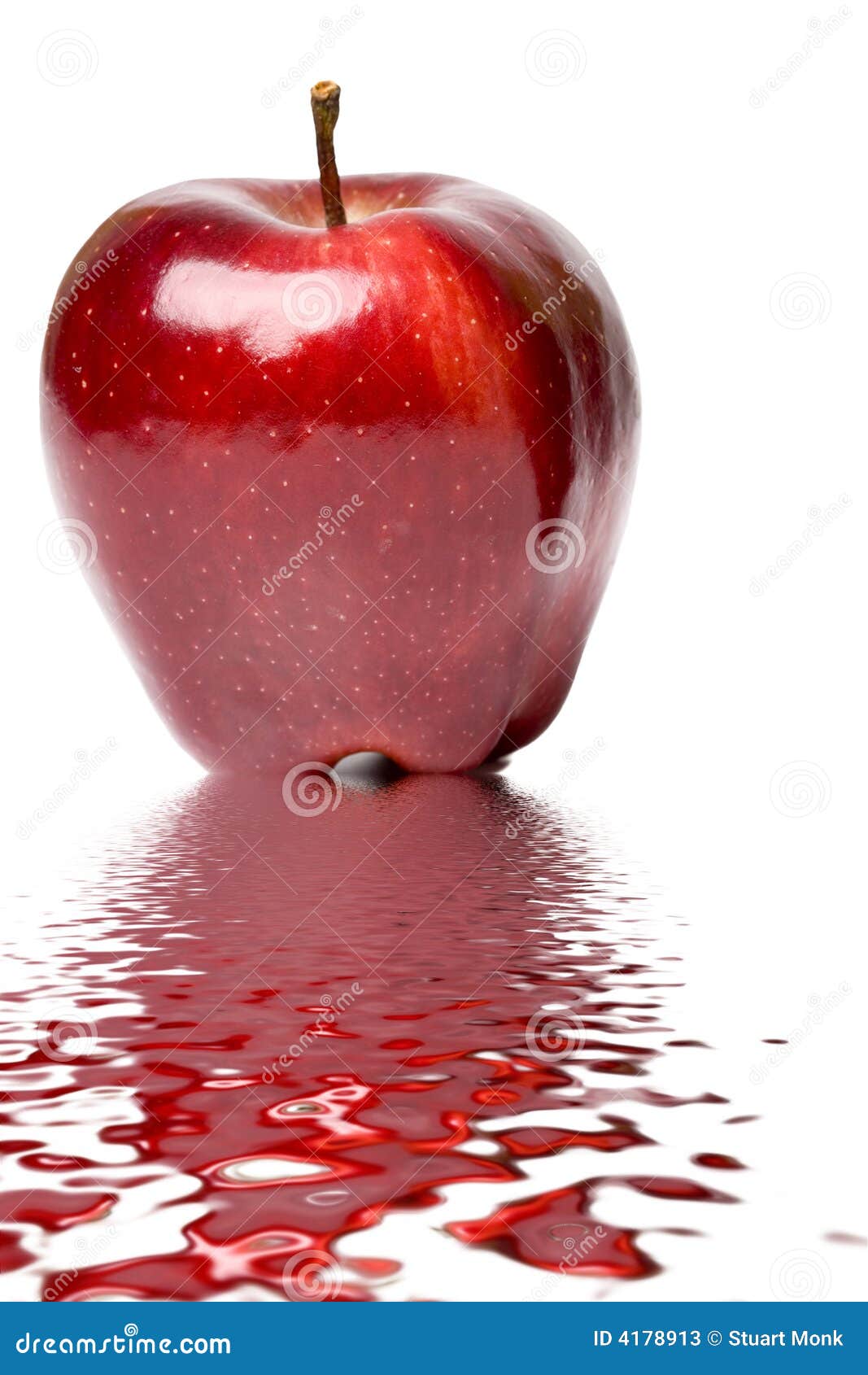 Red apple stock image. Image of health, ripened, complete - 4178913