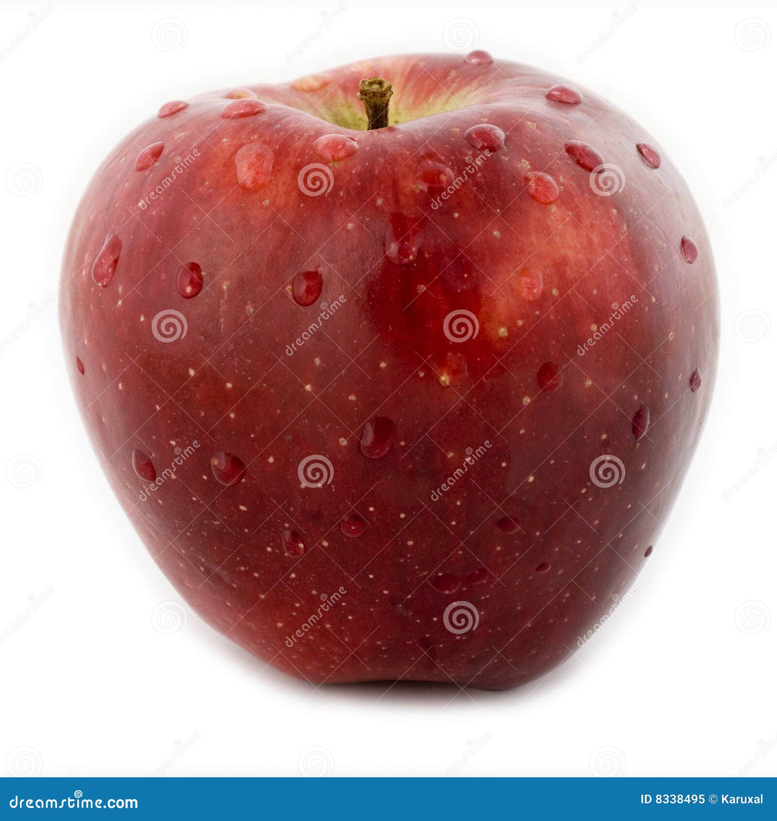 Red apple stock image. Image of space, closeup, vitamin - 8338495
