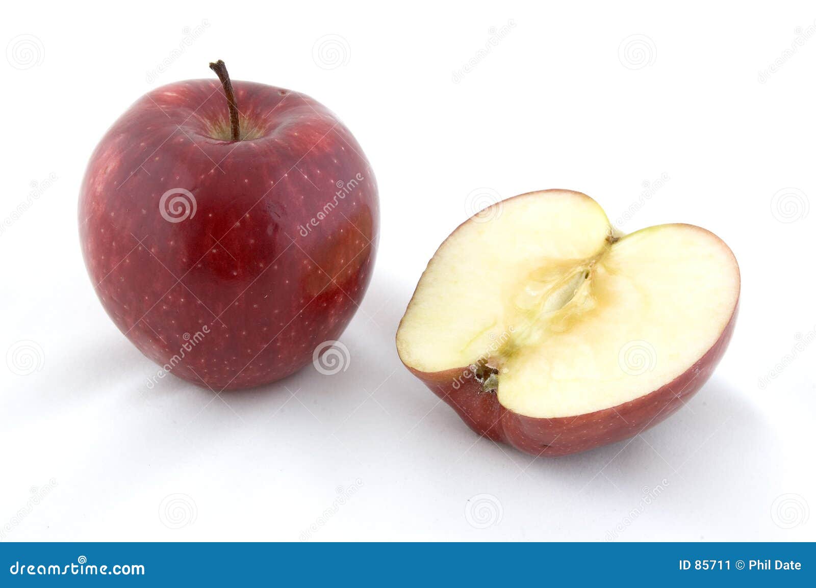 Red Apple stock image. Image of round, diet, ingredient - 85711