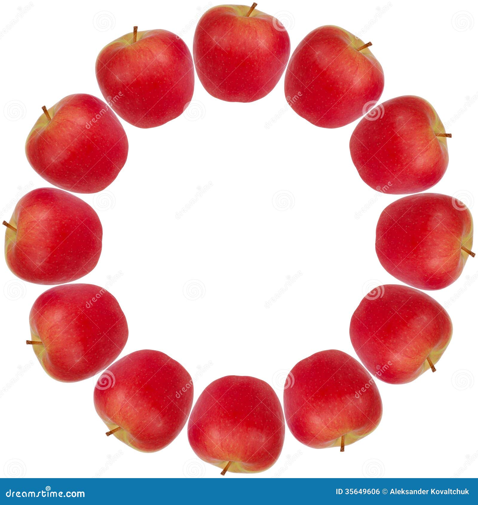 Red Apple stock photo. Image of beauty, isolated, organic - 35649606