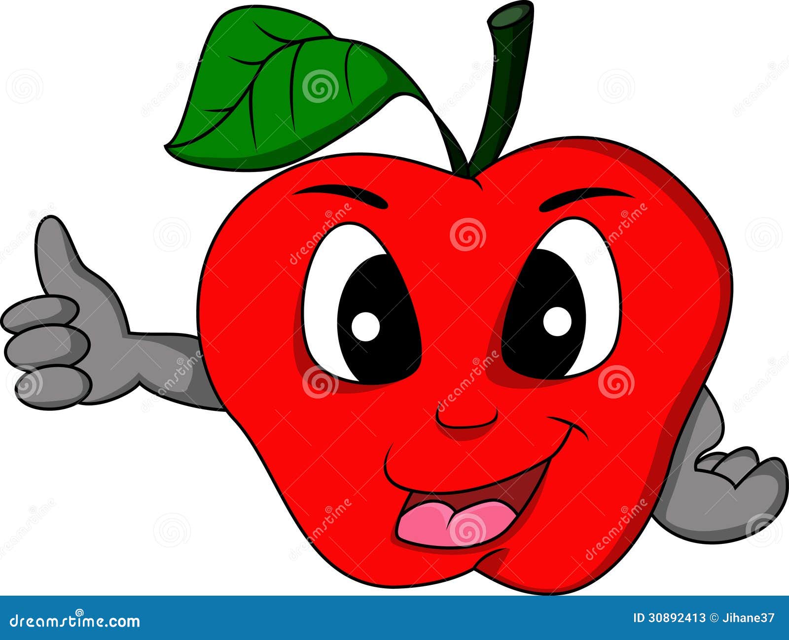 Apple Cartoon | CartoonDealer.com #53440405