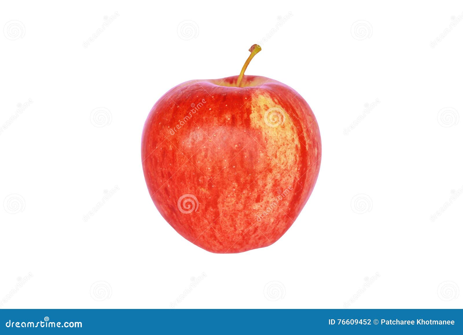 Red Apple Concept for Healthy Diet and Body Weight Control. Stock Photo ...