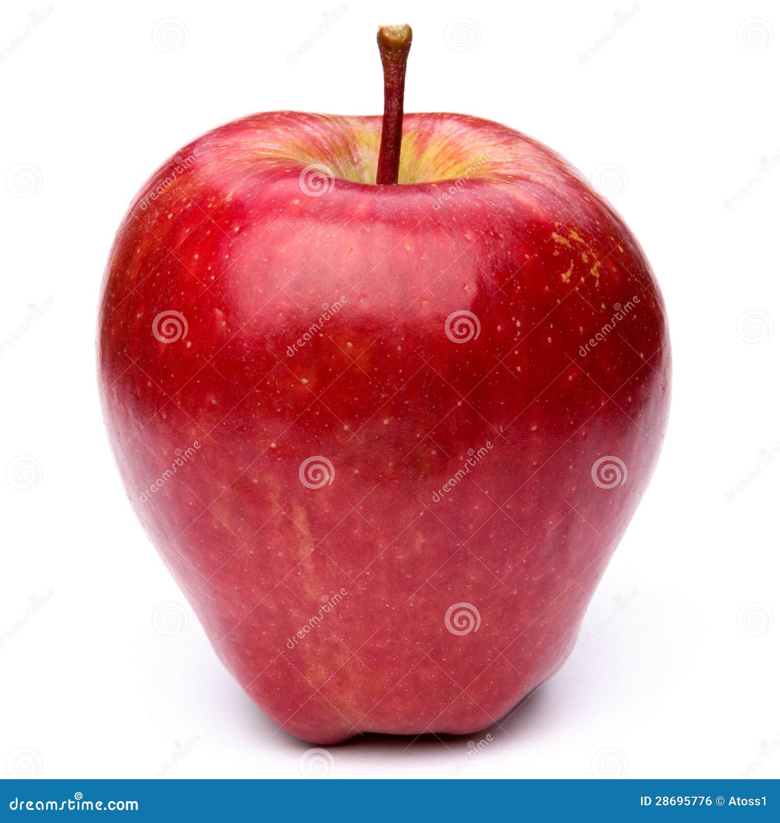 Red apple fruit stock photo. Image of healthy, calorie - 28695776
