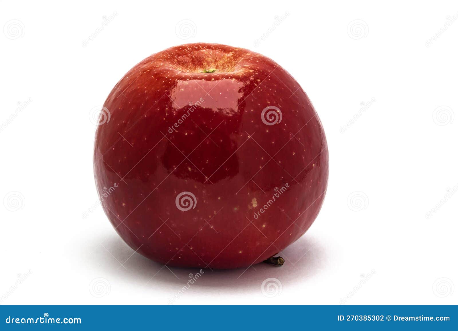 Red Apple Fruit, Isolated, Fresh and Juicy Apple, Stock Photo - Image ...
