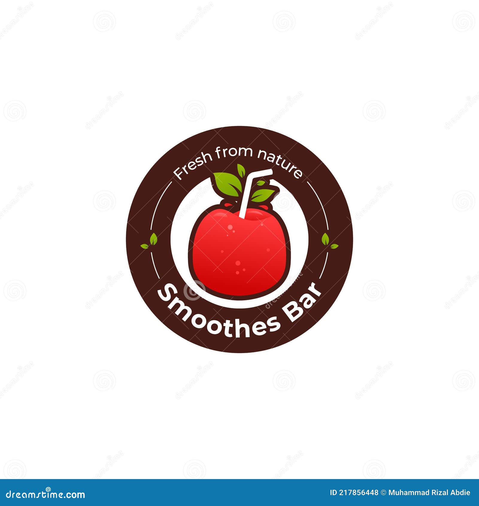 Fresh Smoothies Logo Emblem Bright Splash Shiny Stickers, Organic ...
