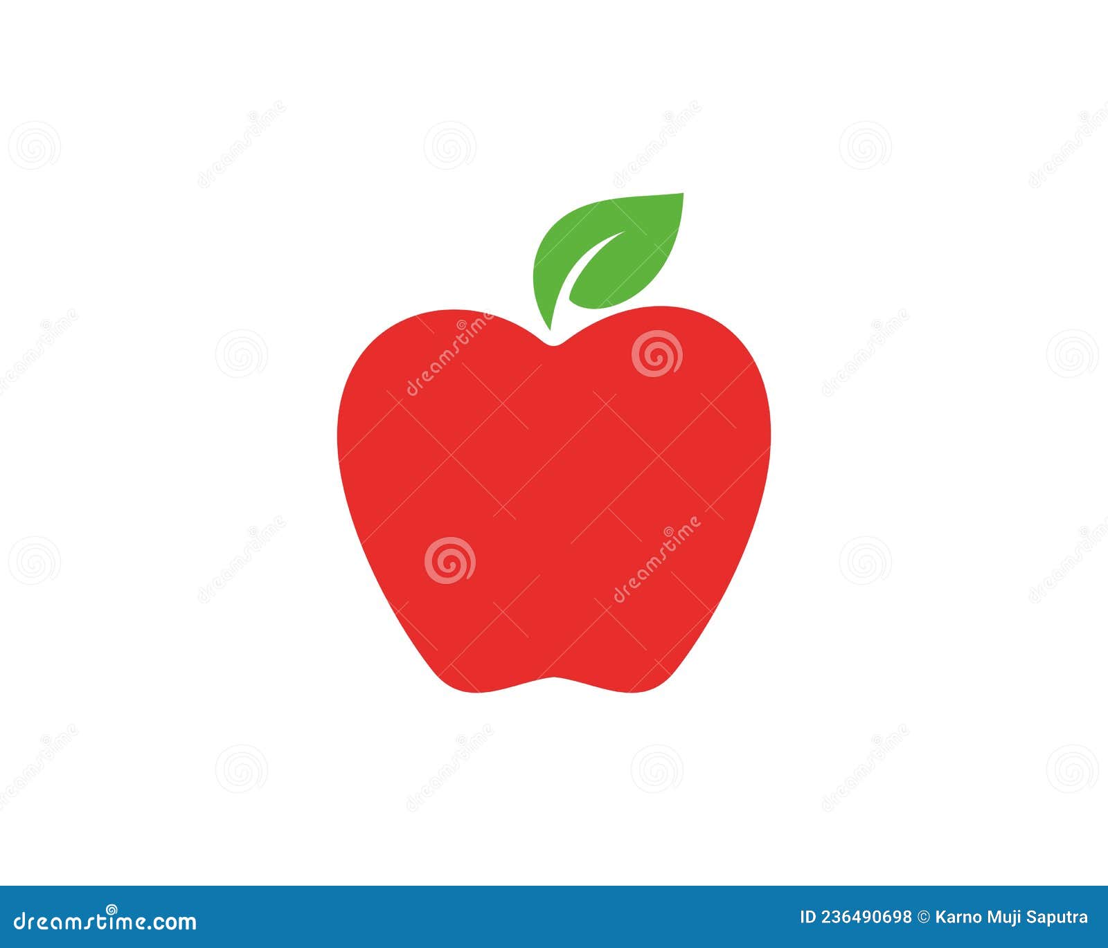 Red Apple Fruit Logo Vector Stock Illustration - Illustration of sign ...