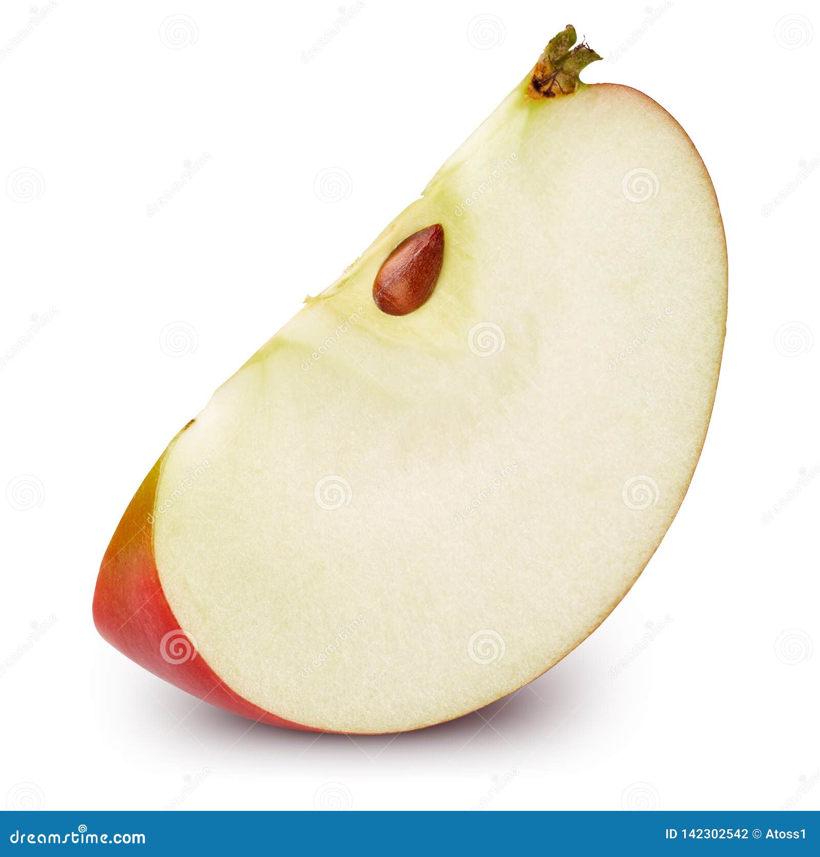 Red Apple Isolated on White Stock Photo - Image of summer, healthy ...