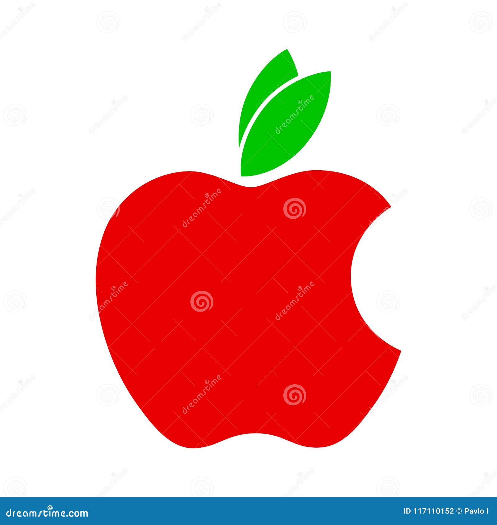 Red apple icon - vector stock illustration. Illustration of crop ...