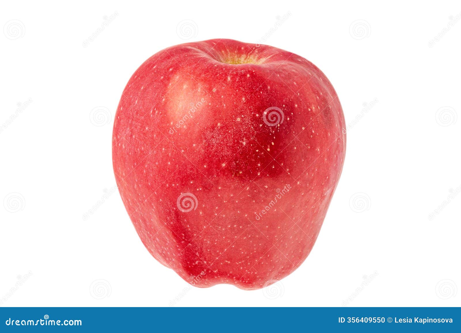 Red Apple Isolate on White. Fruit, Apple Stock Photo - Image of food ...