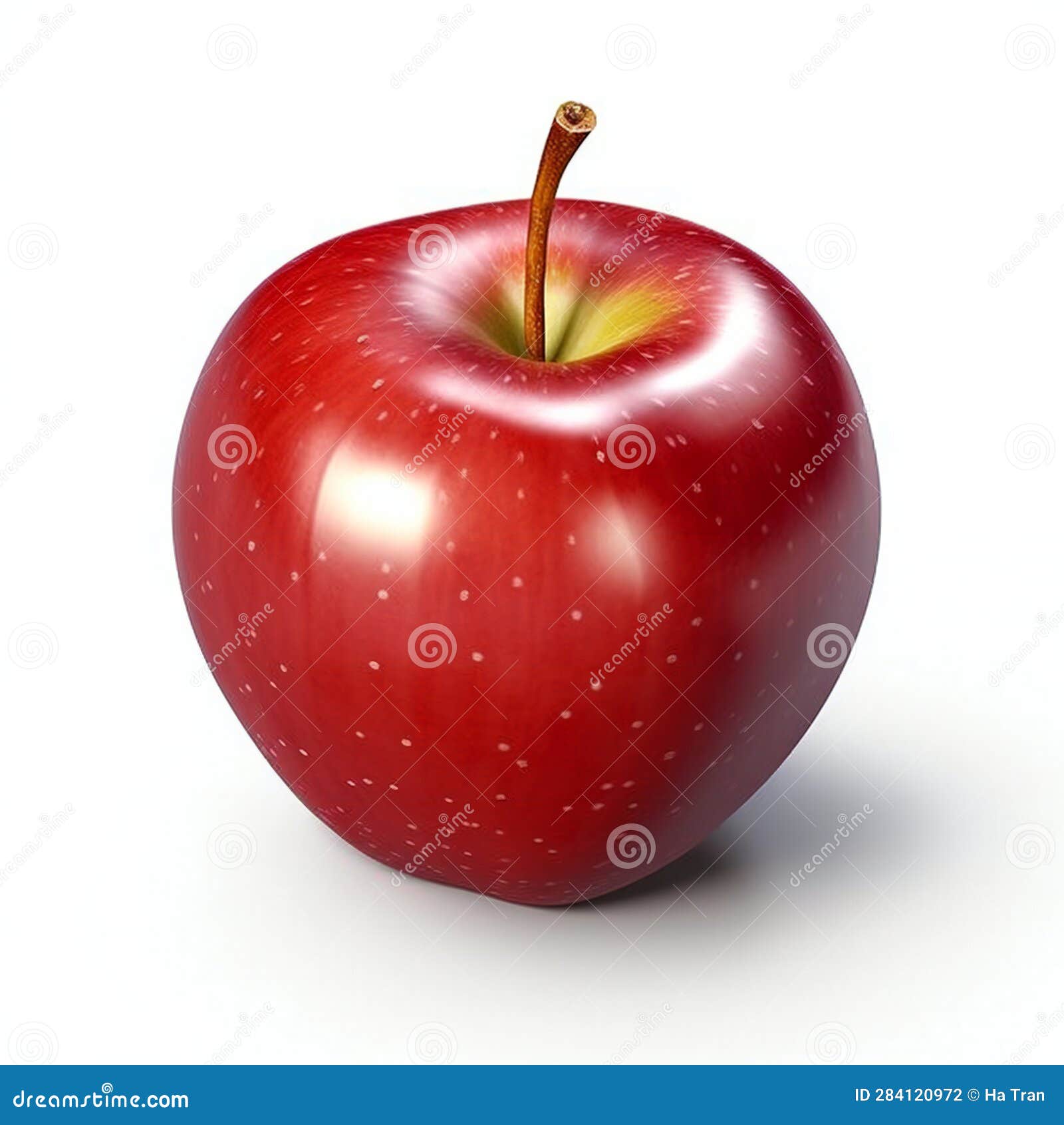 Red Apple Isolated on White Background, High Resolution Stock ...