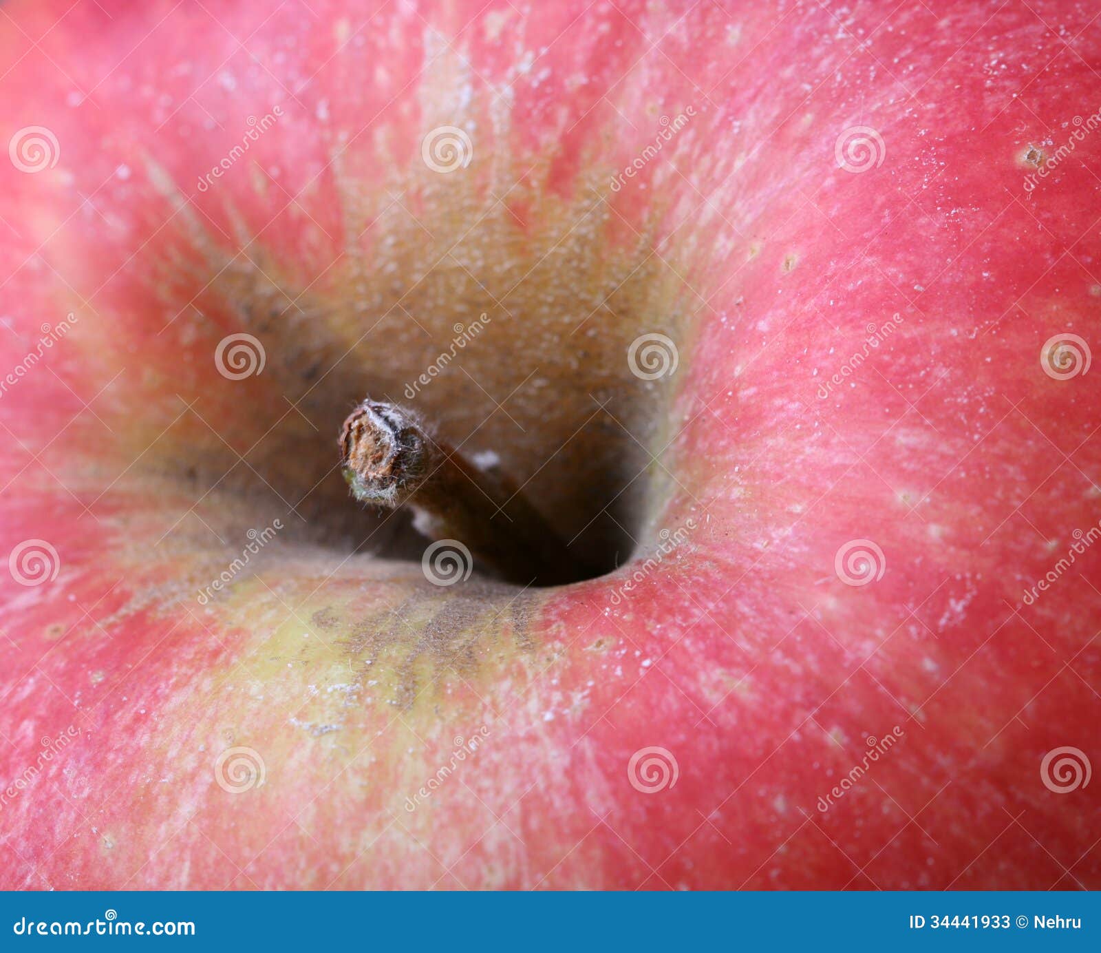 Red apple, macro stock image. Image of leaf, freshness - 34441933