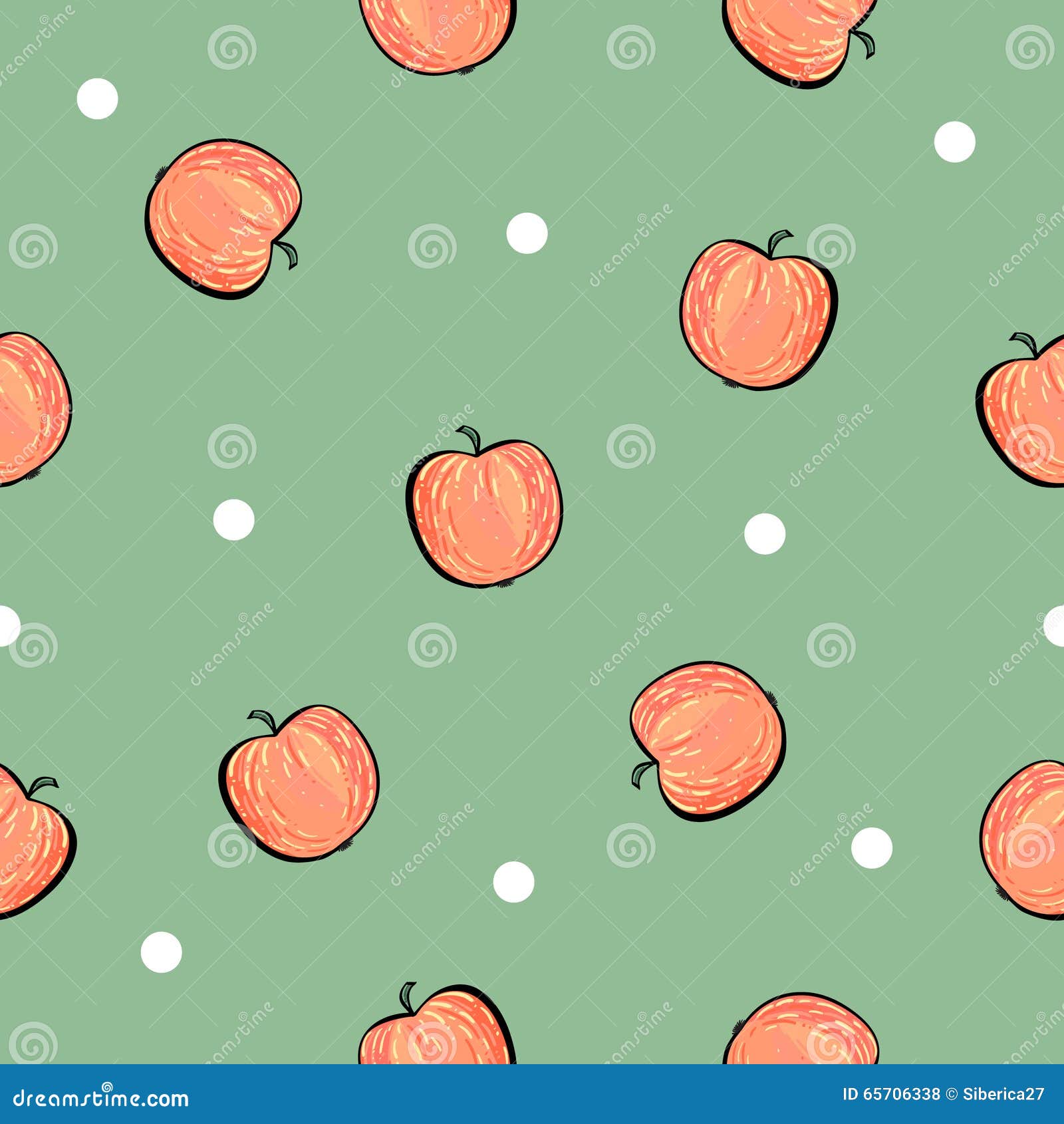 Red Apple Pattern Green Background Stock Illustrations – 6,077 Red ...