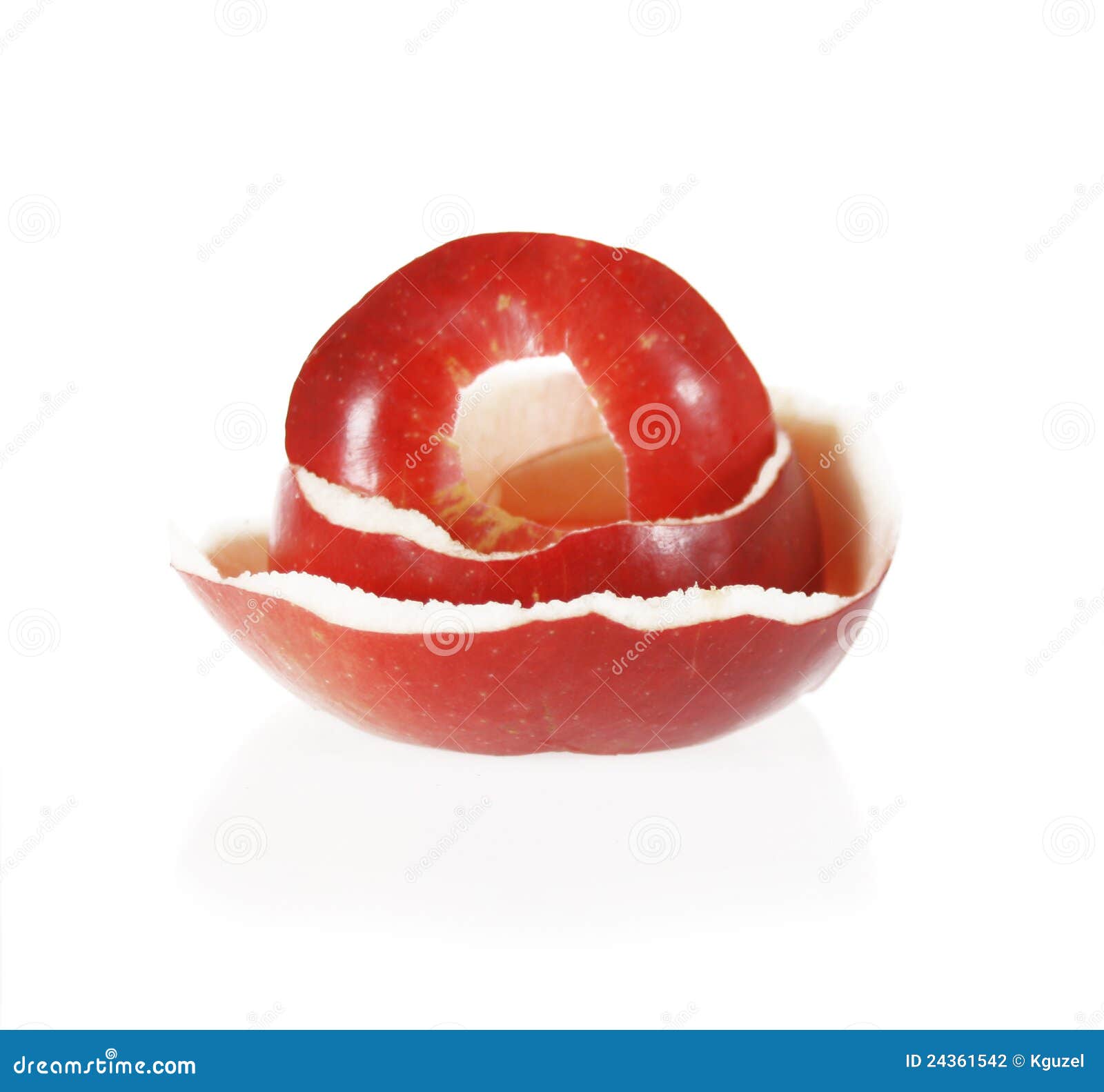 Red apple peel stock photo. Image of sweet, isolated - 24361542