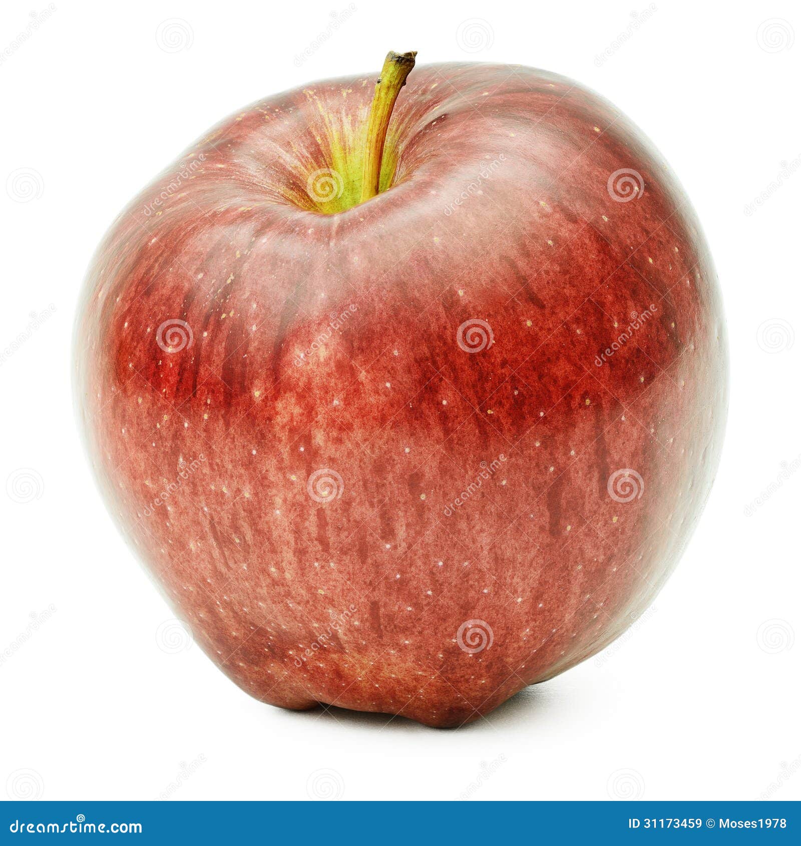 Red apple stock image. Image of diet, isolated, refreshing - 31173459