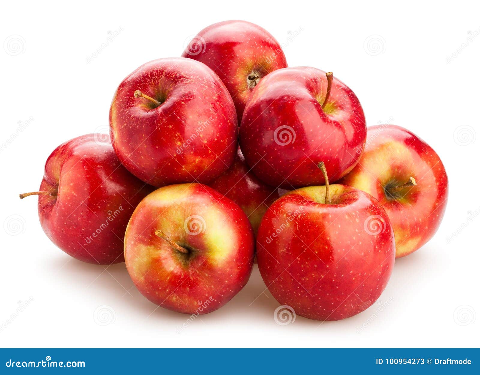 Red apple stock image. Image of colorful, bright, snack - 100954273