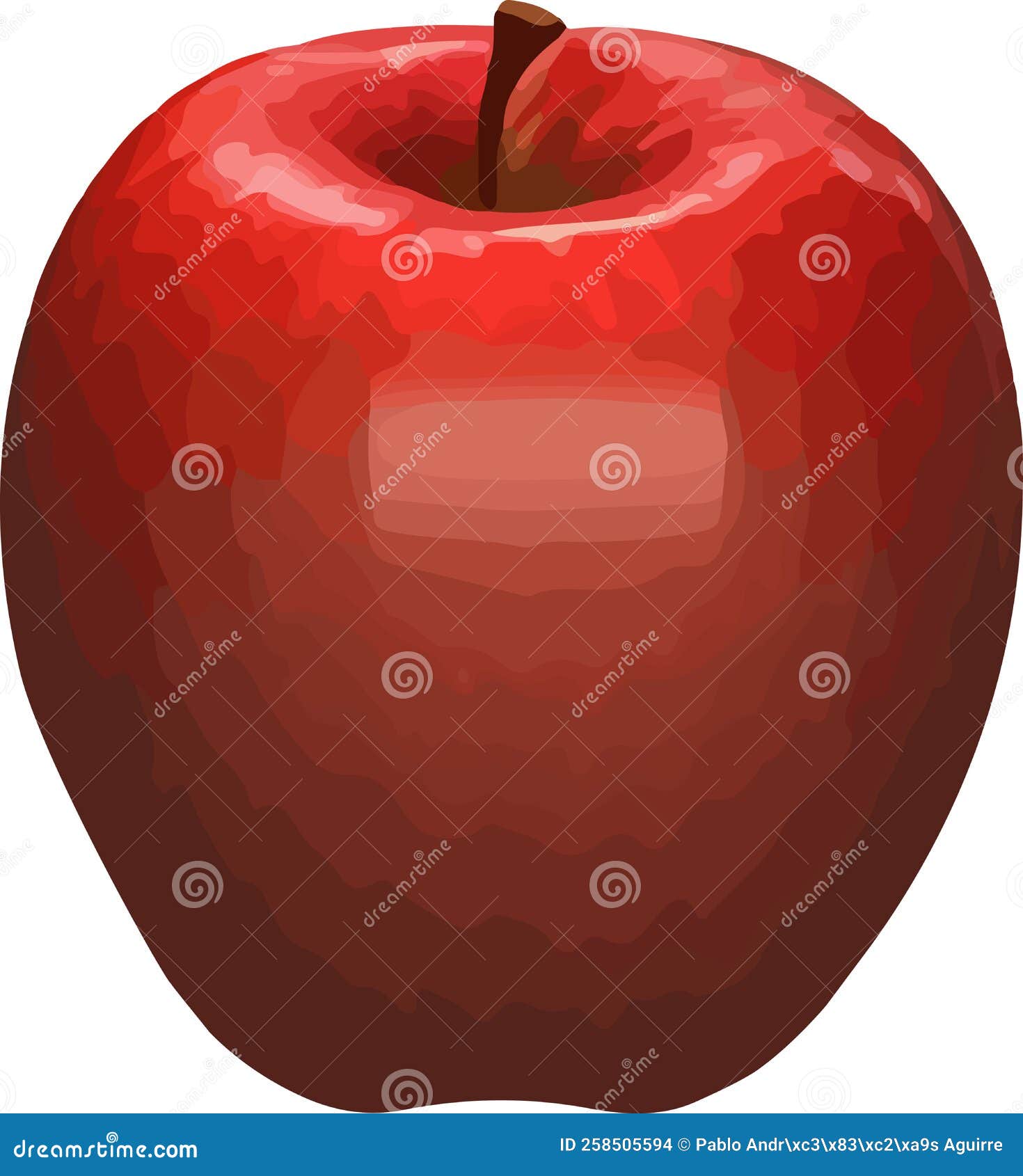 Red Apple Set. Realistic 3d Apples Stock Vector - Illustration of icon ...
