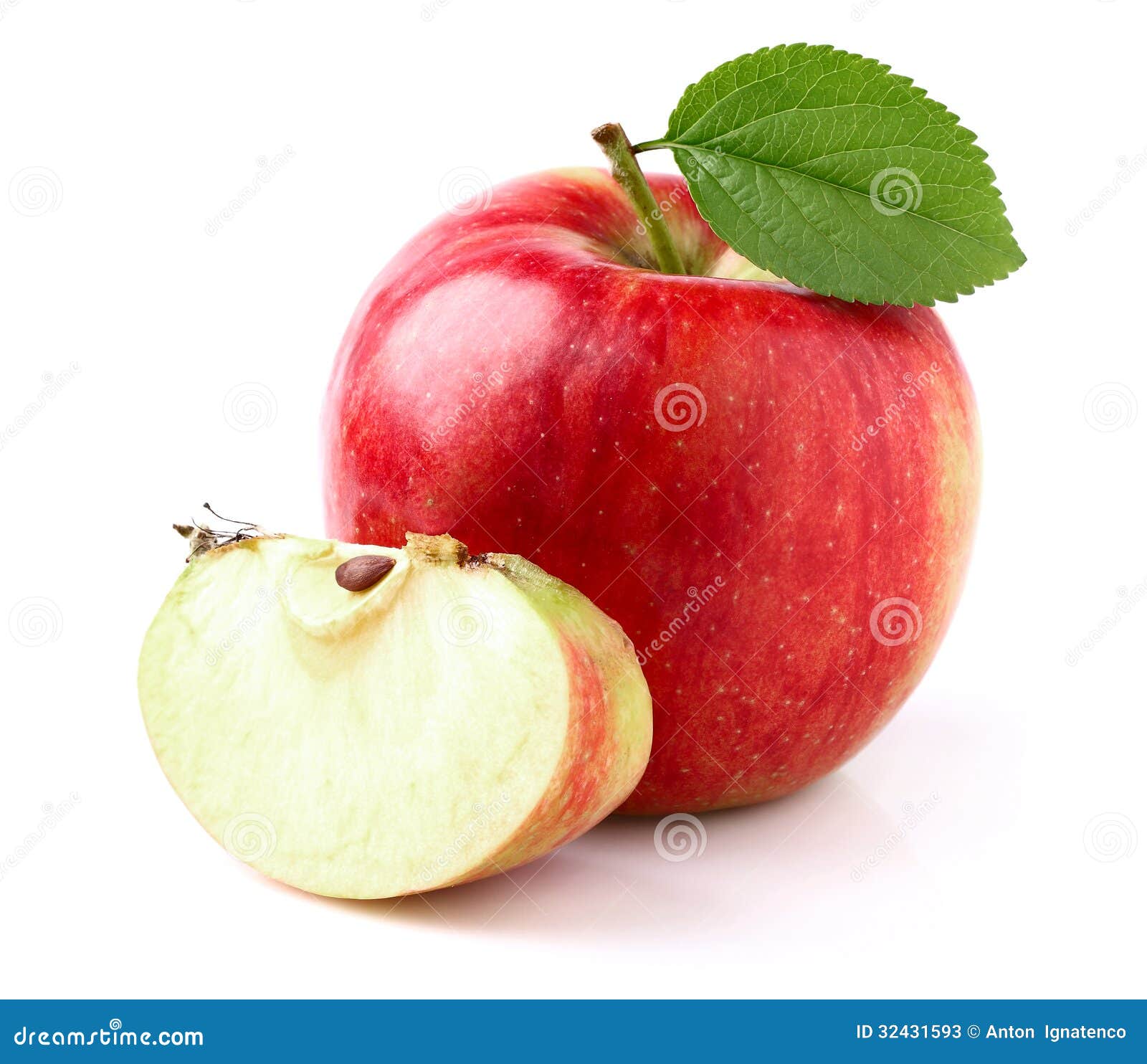 Red Apple Slice