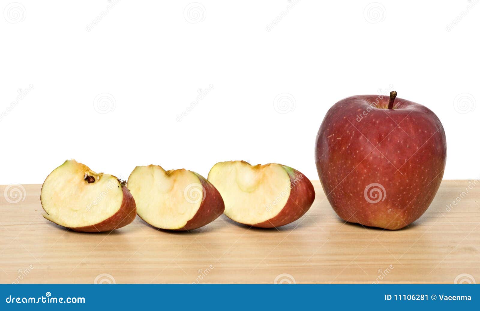 Red apple on table stock image. Image of background, closeup - 11106281