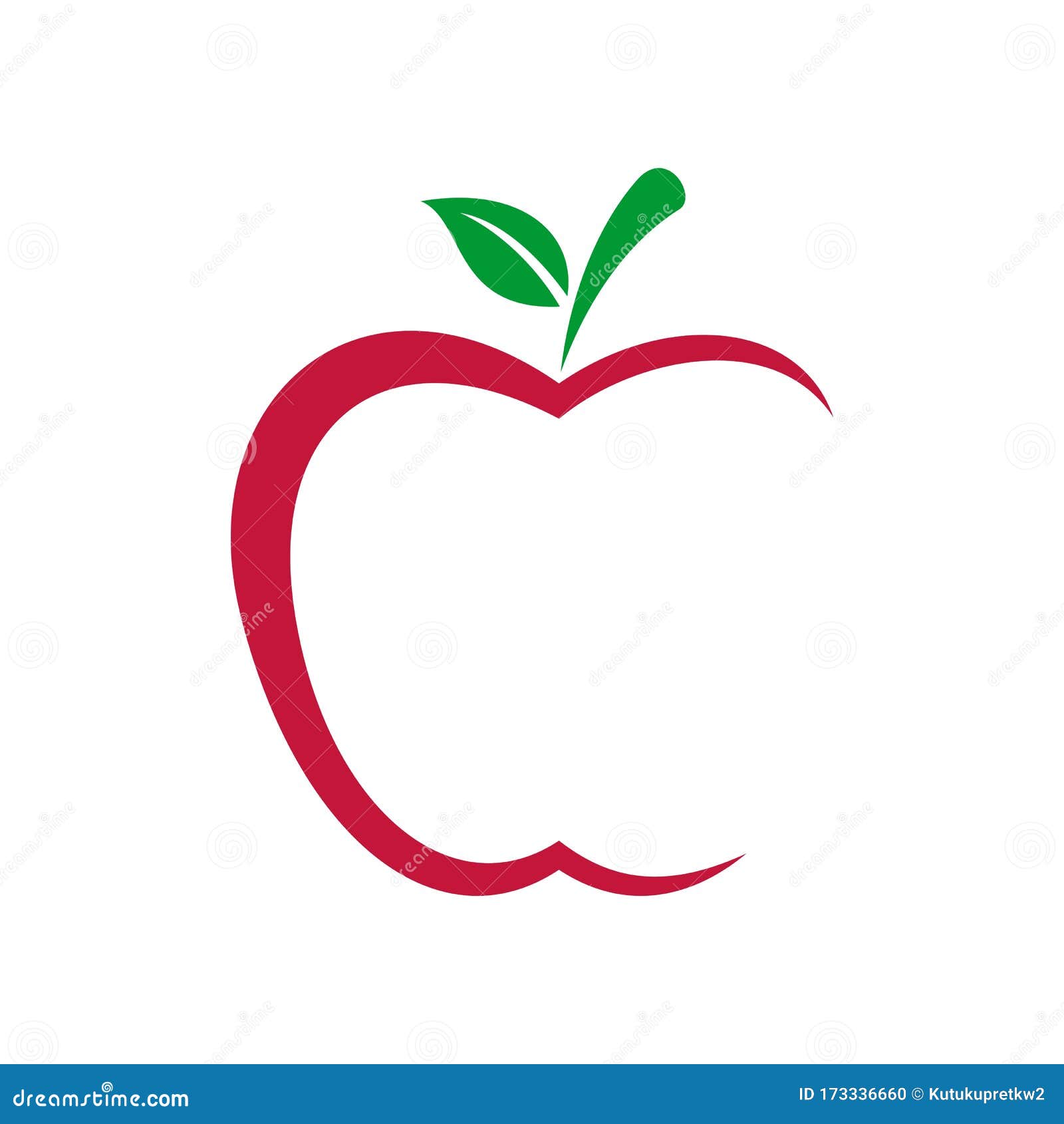 Red Apple Vector Logo Template Illustration Design. Vector EPS 10 Stock ...