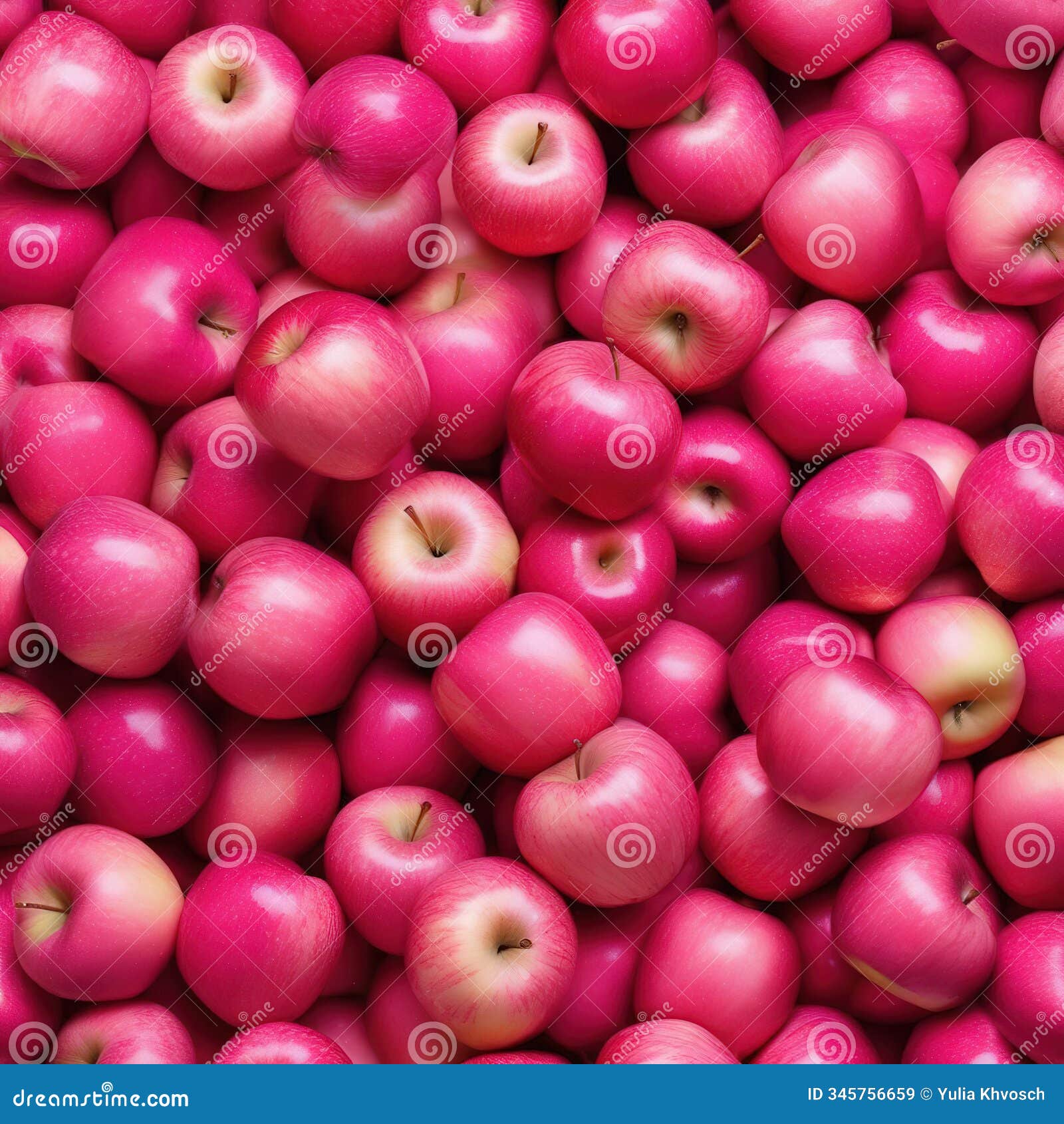 Red Apples Isolated on White, Abstract Apple Background Pattern. Stock ...
