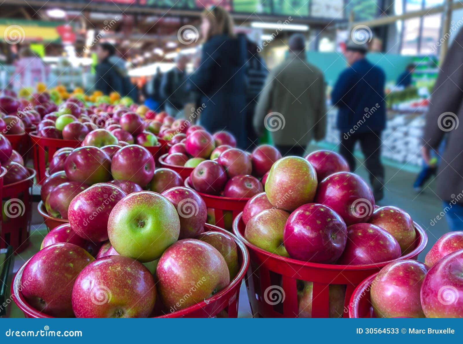 Red apples stock image. Image of customer, nature, attractive - 30564533