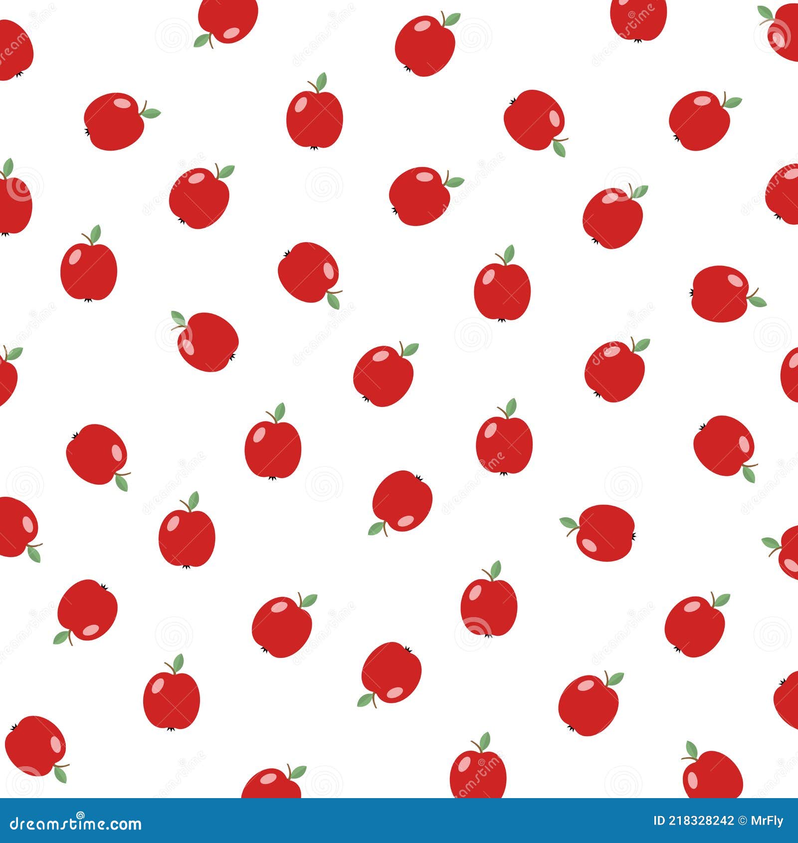 Apples Seamless Texture. Apples Background, Wallpaper. Vector ...