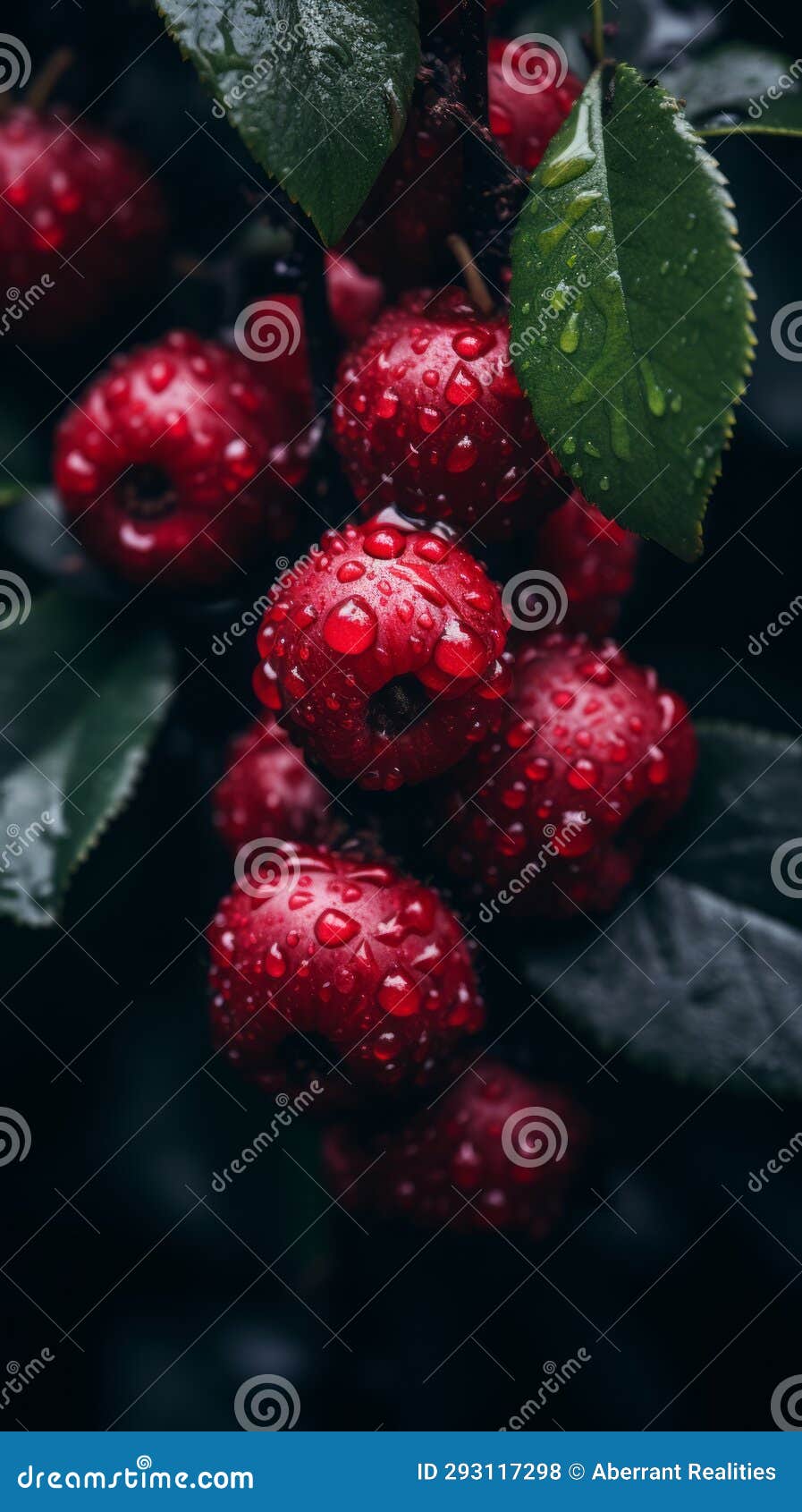 Red Apples with Water Droplets on Them Stock Illustration ...