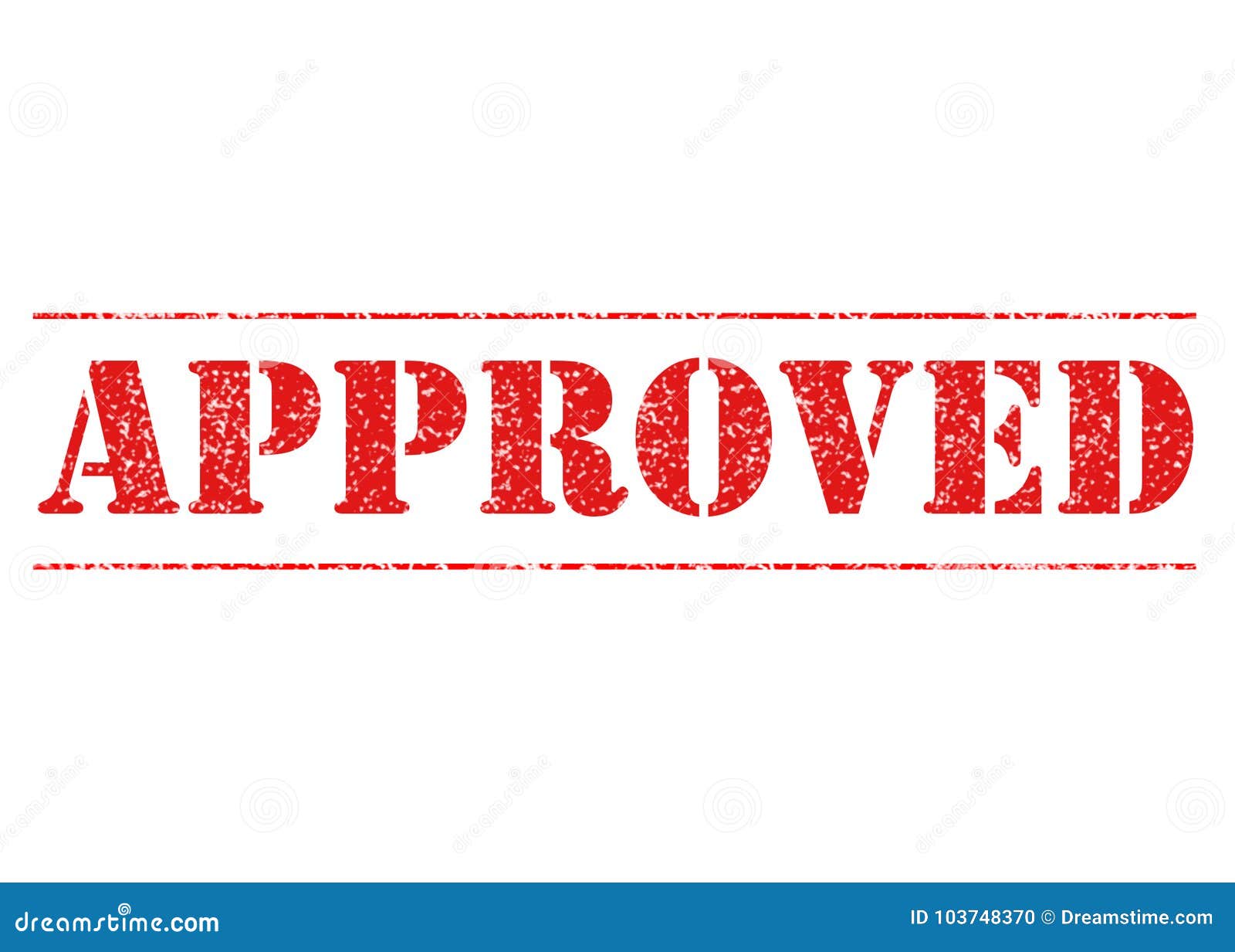 RED APPROVED STENCIL Royalty-Free Stock Image | CartoonDealer.com ...