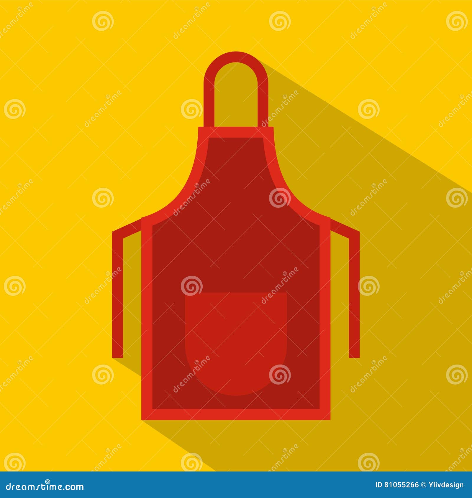Red Apron Icon Flat Style Stock Illustrations – 121 Red Apron Icon Flat ...