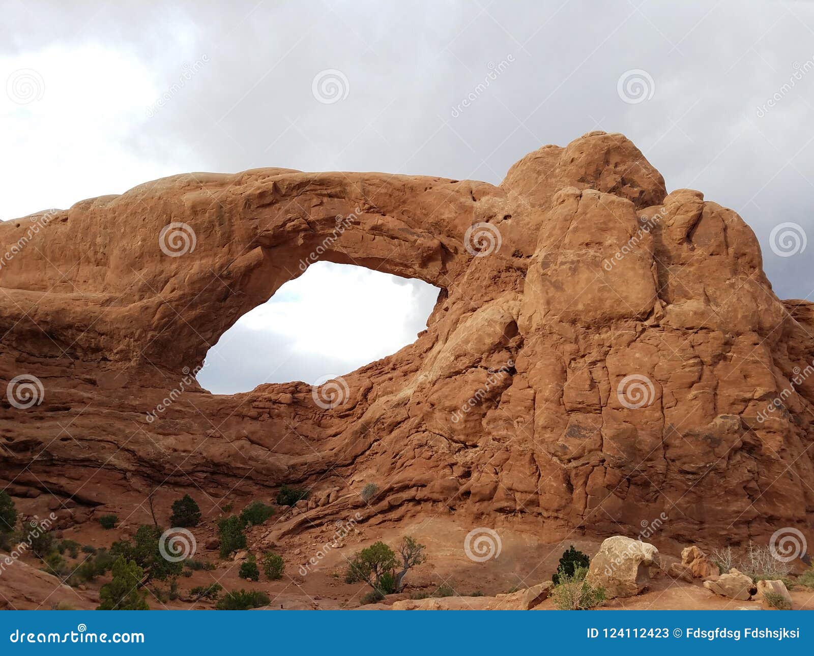 Rock formation utah stock image. Image of utah, desert - 124112423