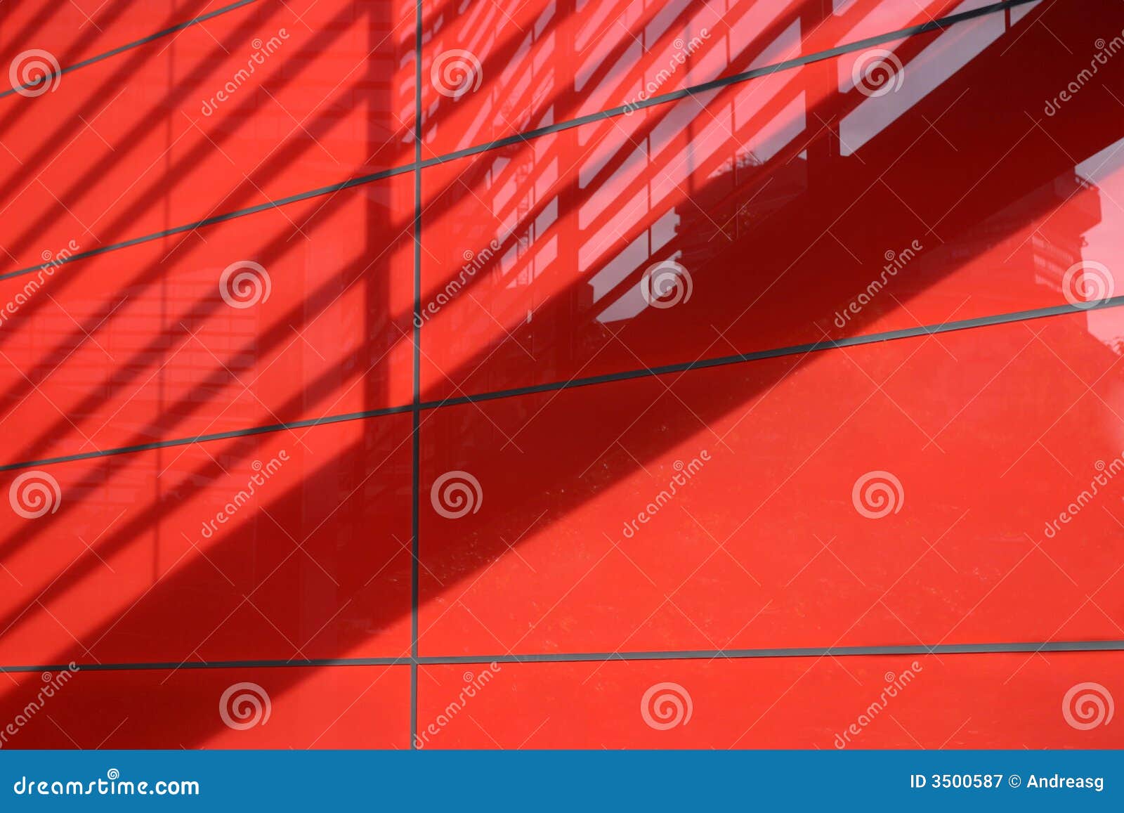 Red architectural abstract stock image. Image of divisions - 3500587