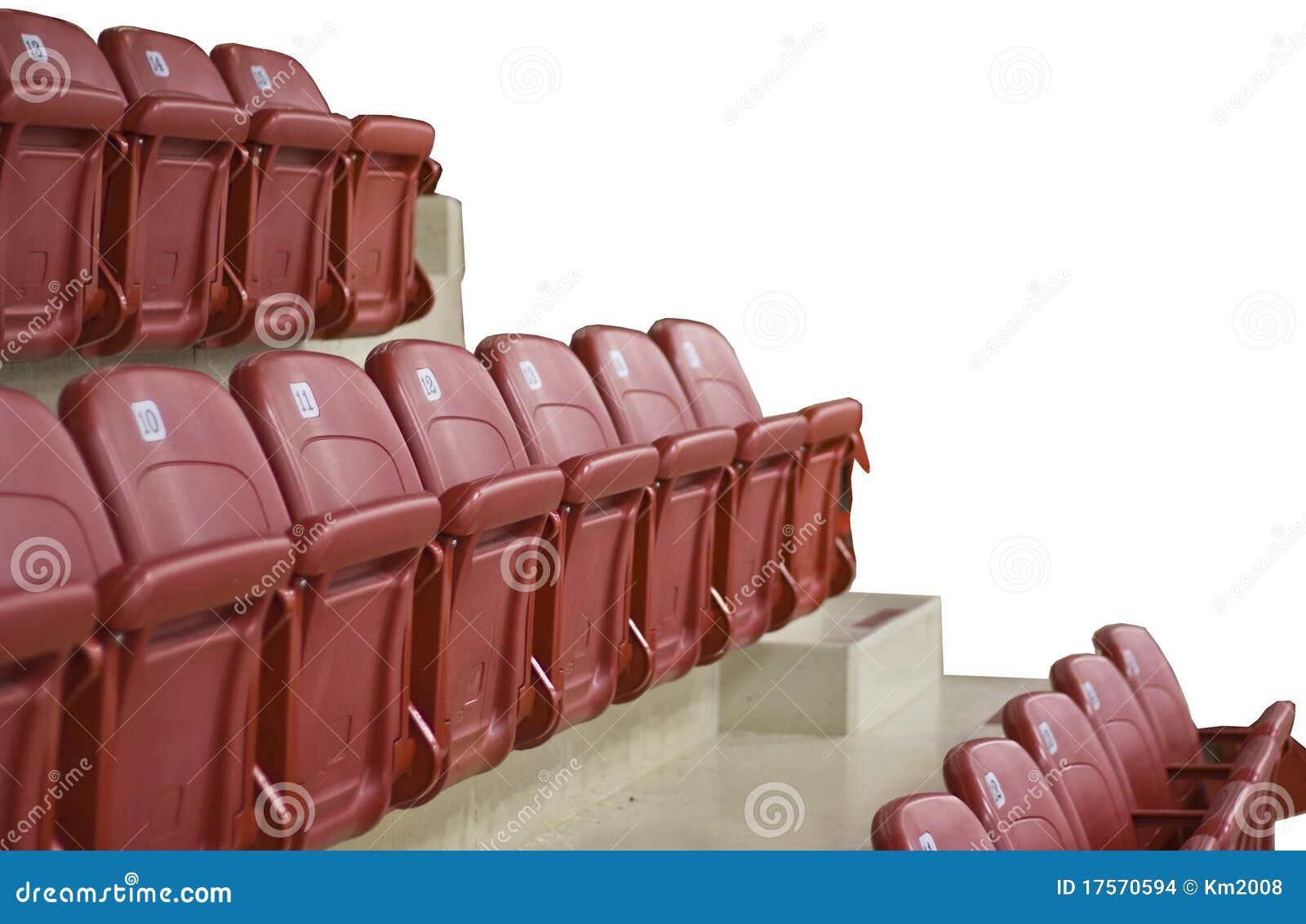 Red Arena Seats stock photo. Image of architecture, basketball - 17570594