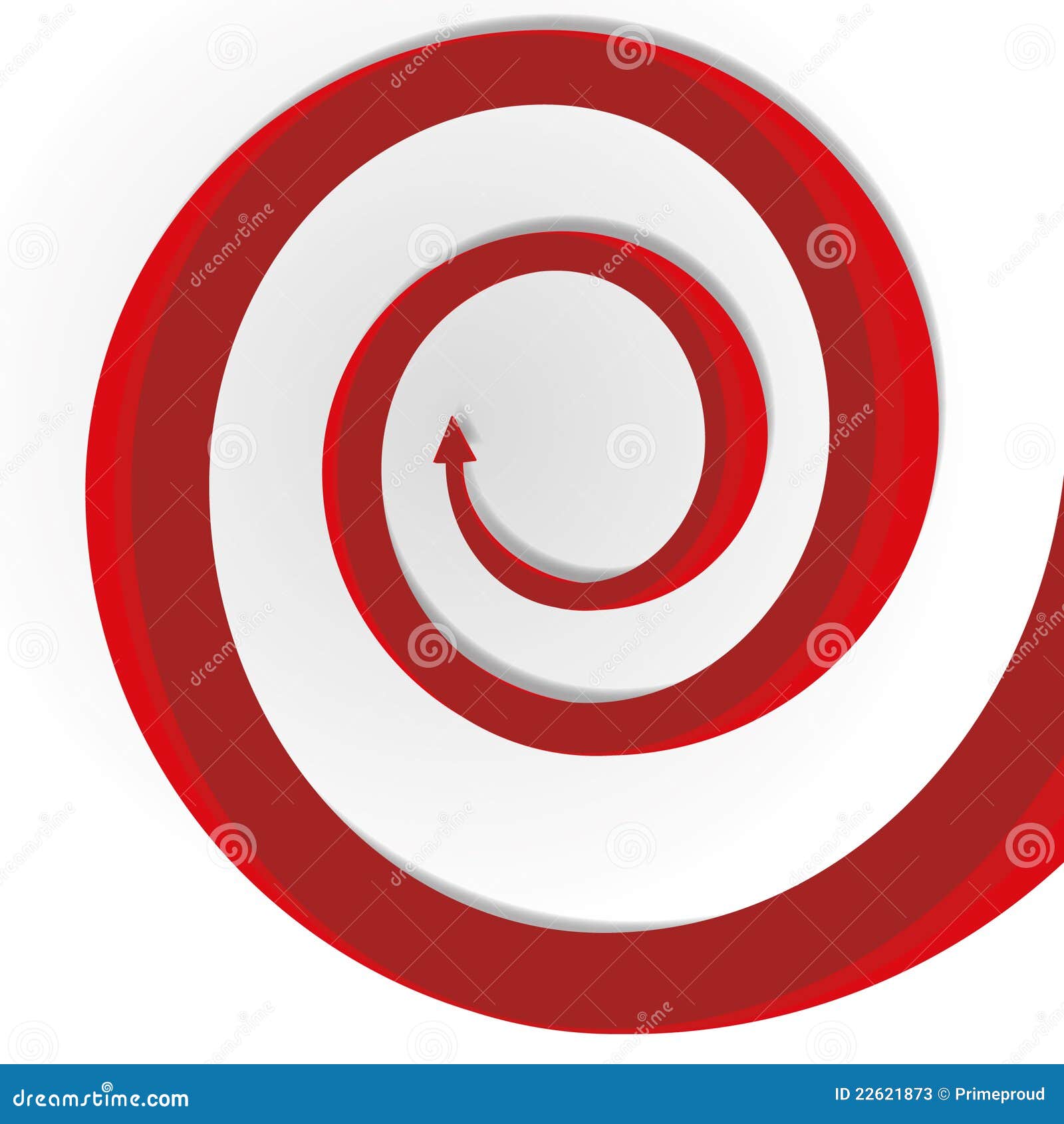 Red arrow stock vector. Illustration of growth, business - 22621873