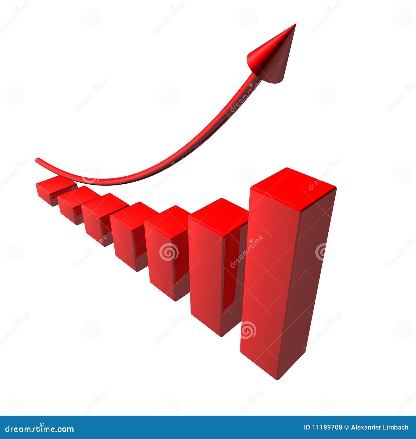 Red Arrow Business stock illustration. Illustration of company - 11189708