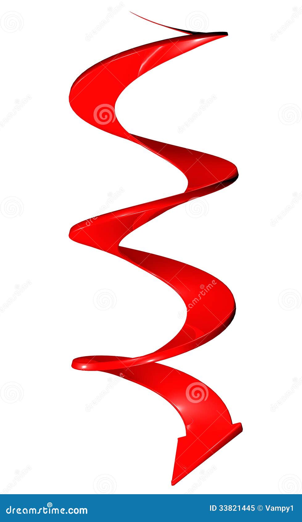 Arrow Helix Vector Illustration | CartoonDealer.com #9351184