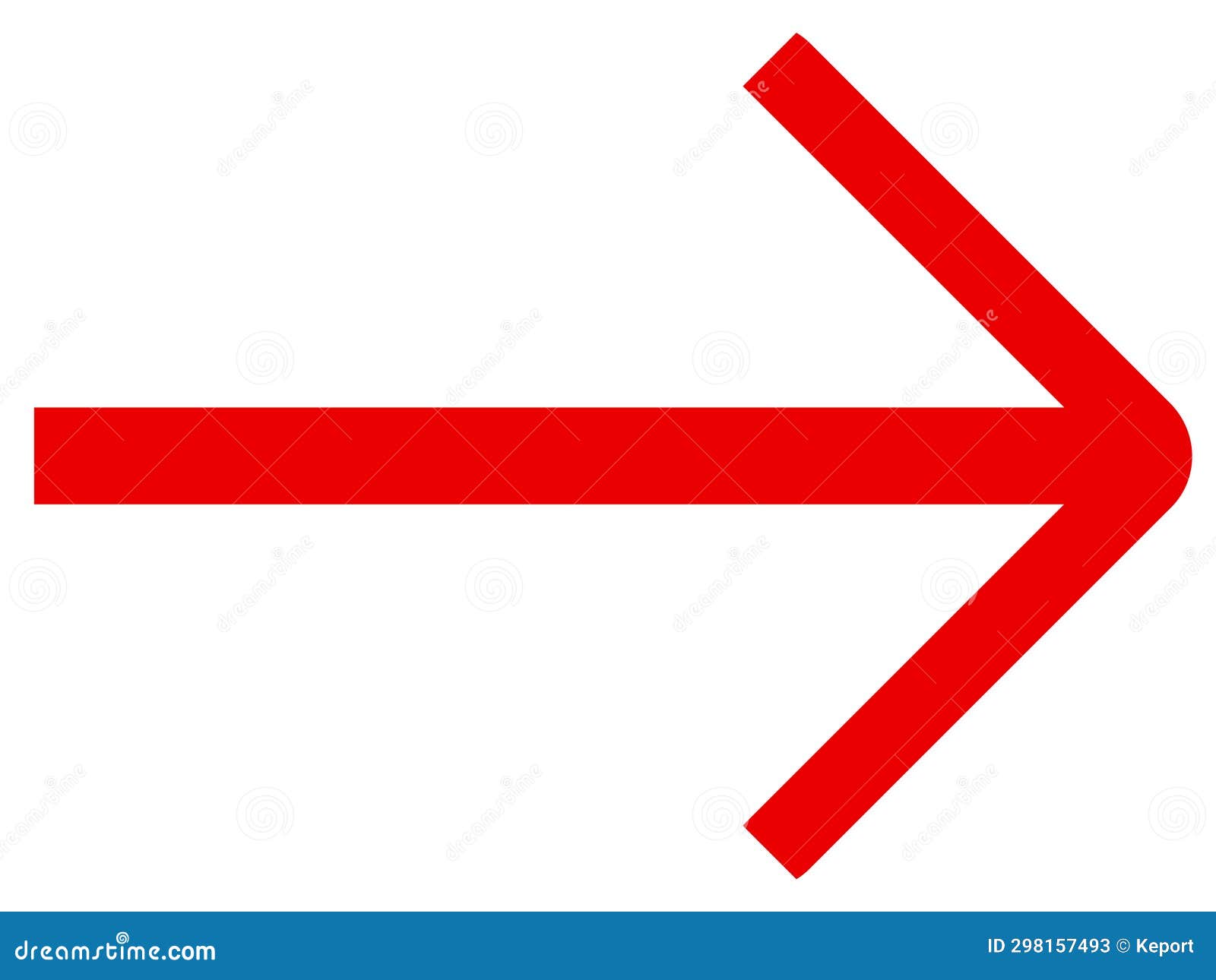 Red Arrow - Direction Icon or Pointer Stock Illustration - Illustration ...