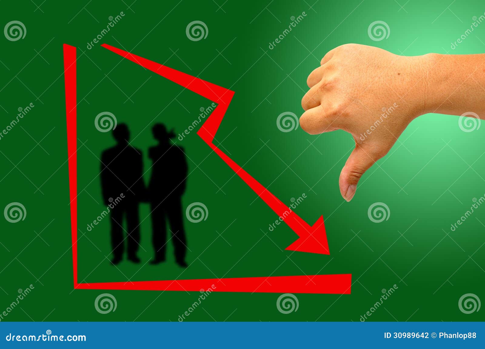 Red arrow with hand stock photo. Image of finger, young - 30989642