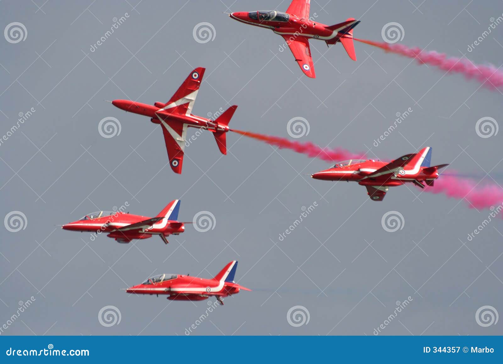 Red arrow jets stock image. Image of team, excitement, pier - 344357
