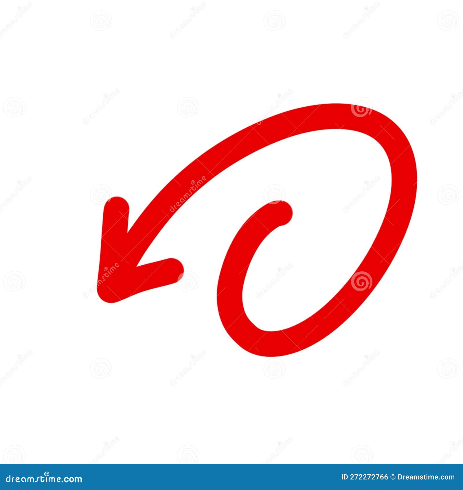 Red Arrow Line with White Background Stock Vector - Illustration of ...