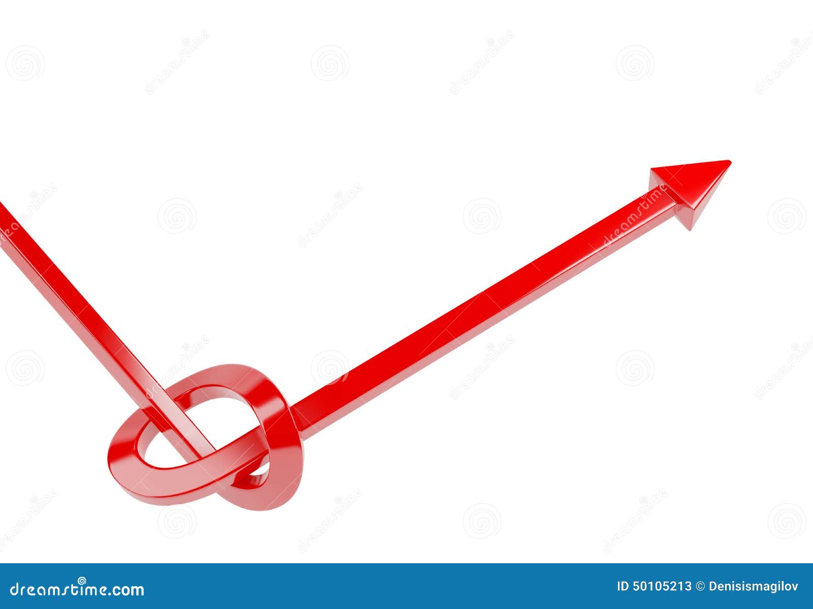 Red arrow stock illustration. Illustration of motion - 50105213