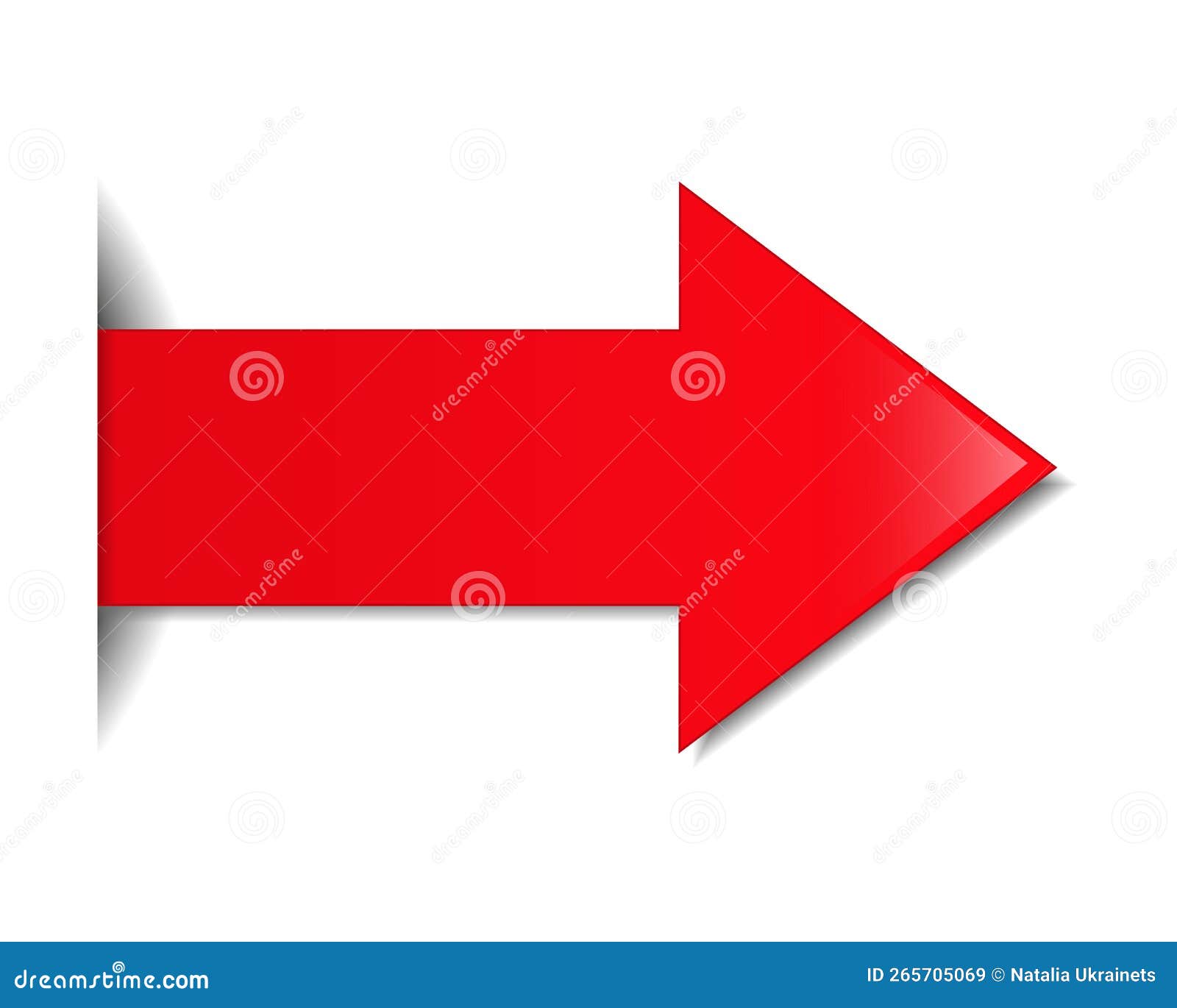 Red Arrow Vector | CartoonDealer.com #265705069