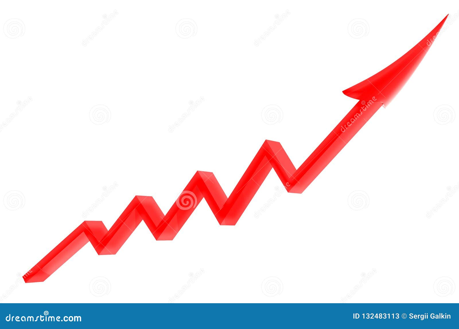 Red arrow stock illustration. Illustration of motion - 132483113