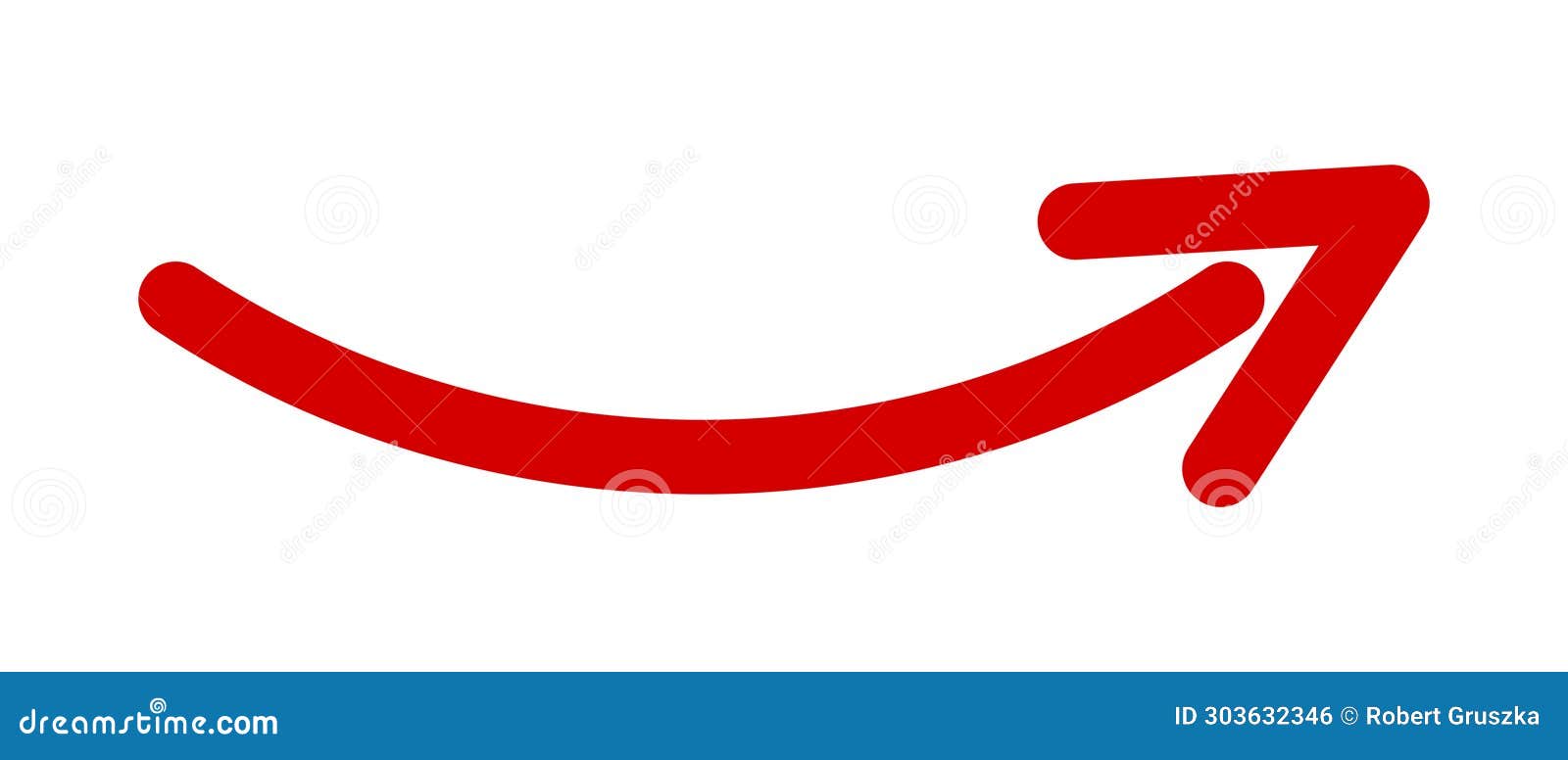 Red arrow stock illustration. Illustration of icon, arrow - 303632346