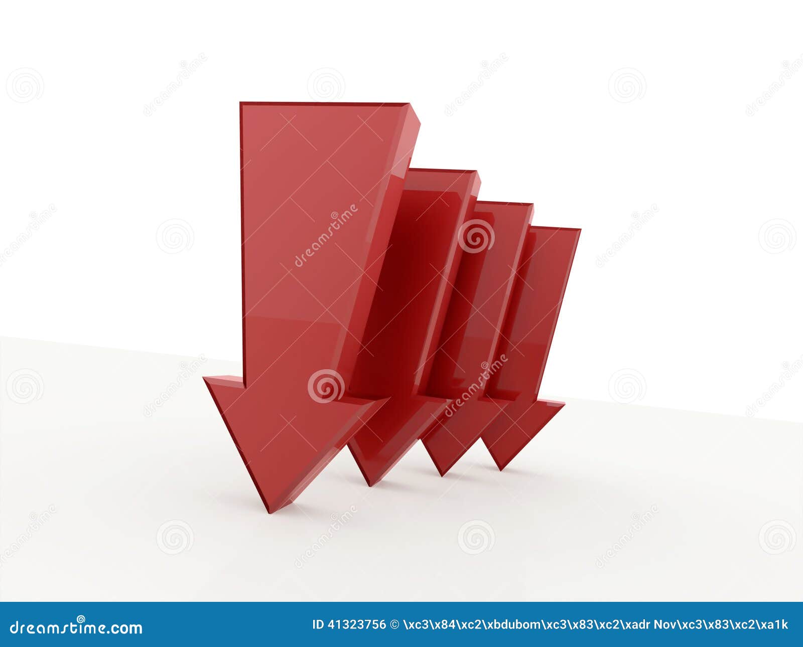 Red arrows stock illustration. Illustration of motion - 41323756