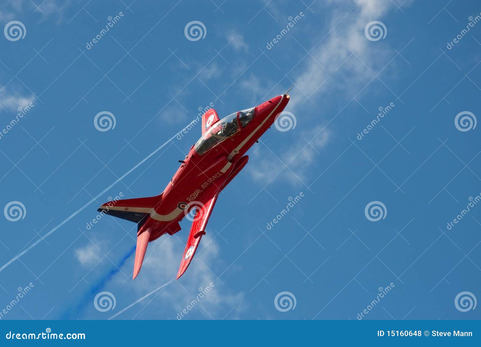 Red Arrows Jet editorial stock photo. Image of force - 15160648
