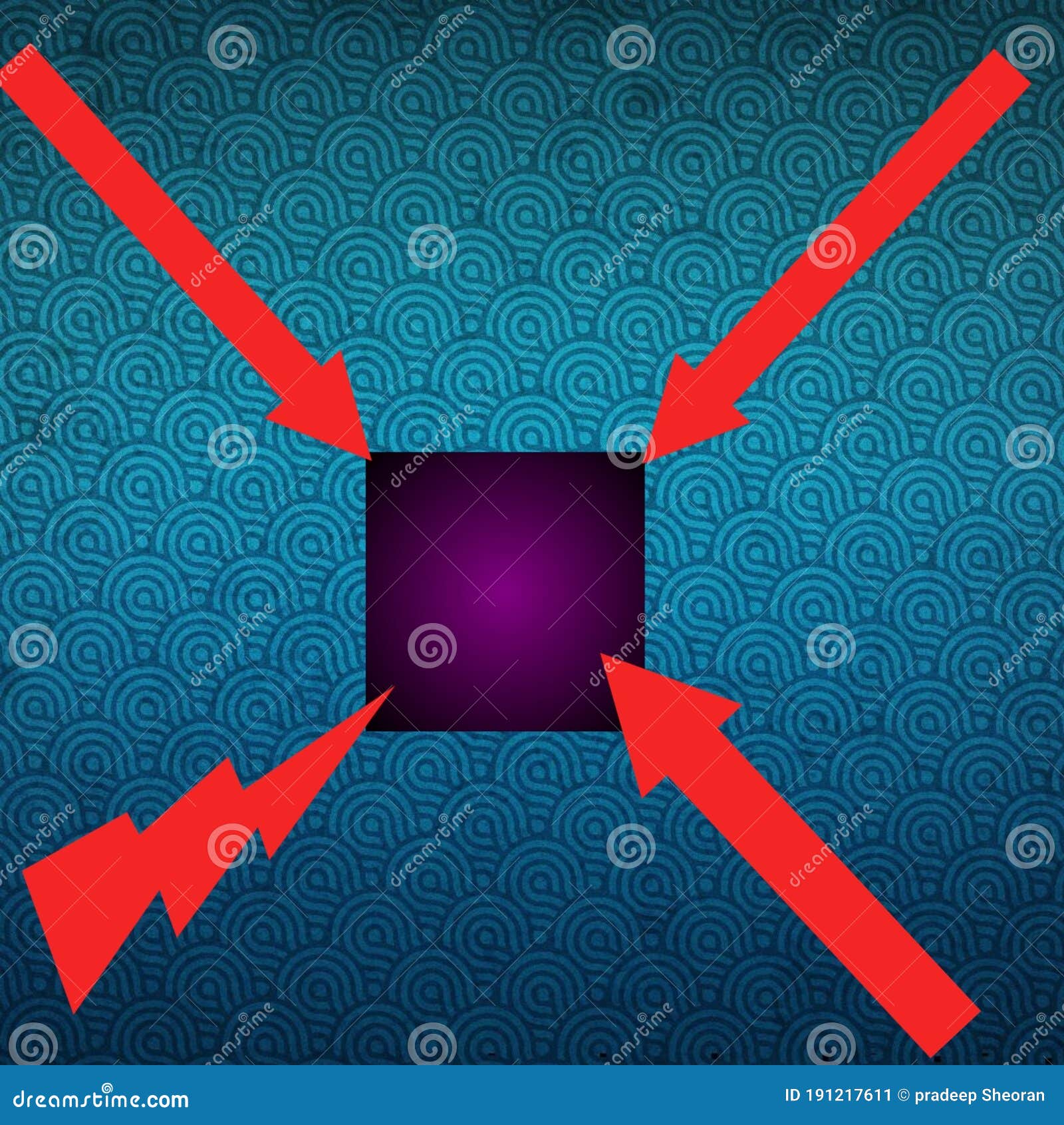 Red Arrows Texture Image For Background Wallpaper Royalty-Free Stock ...