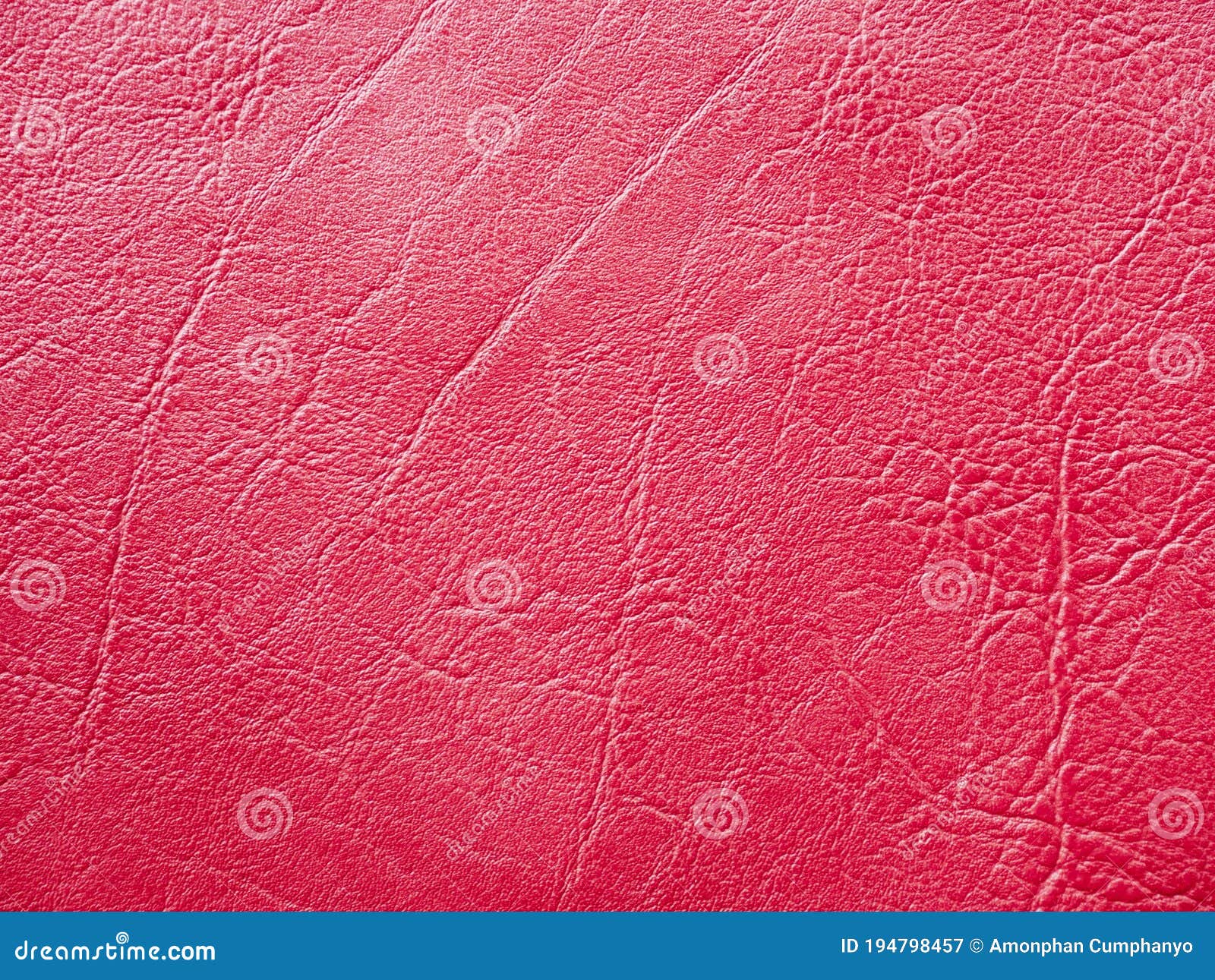 Red Artificial Leatherette for Texture Background. Stock Image - Image ...