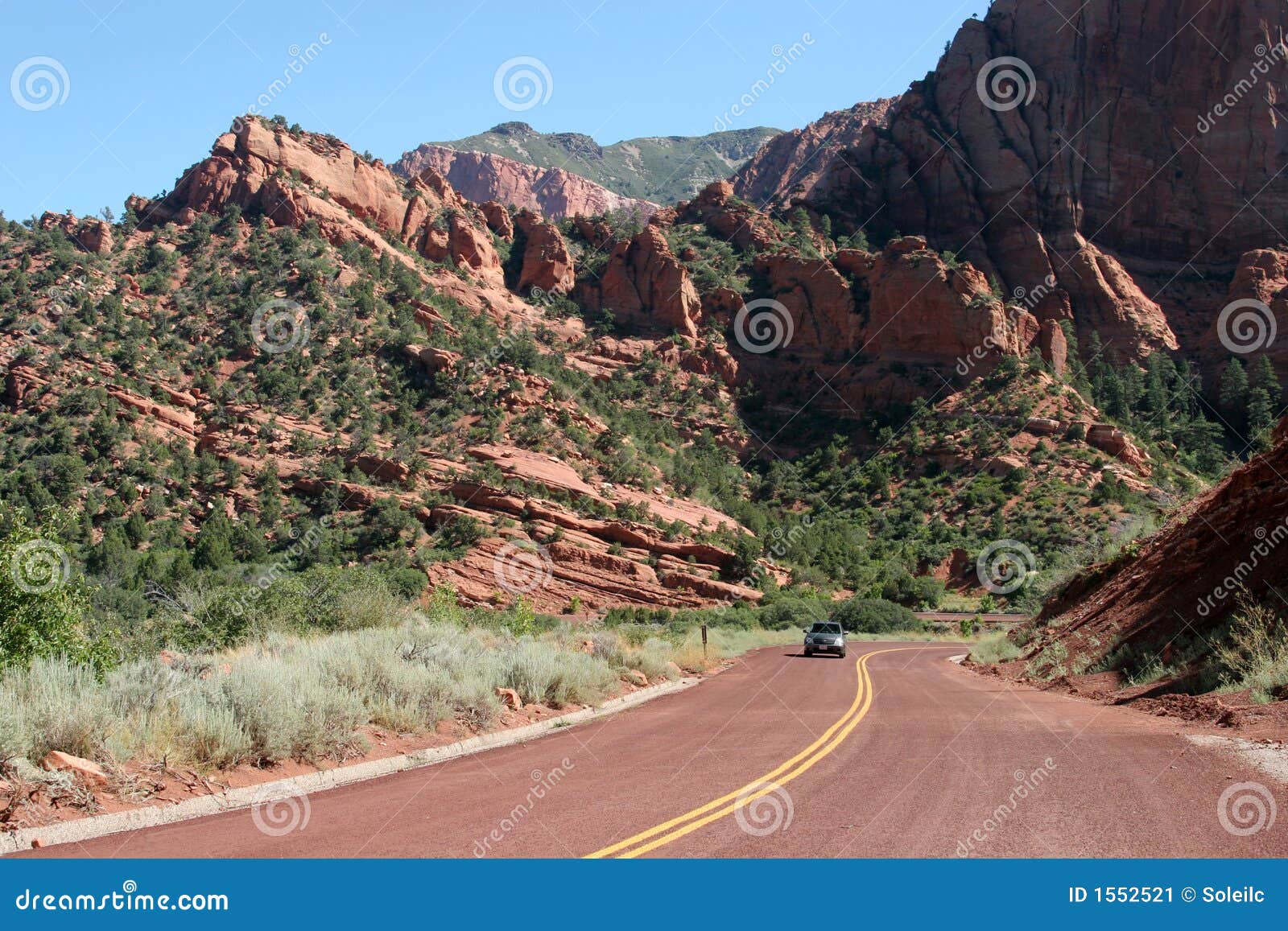 Red asphalt stock image. Image of line, moving, motorway - 1552521