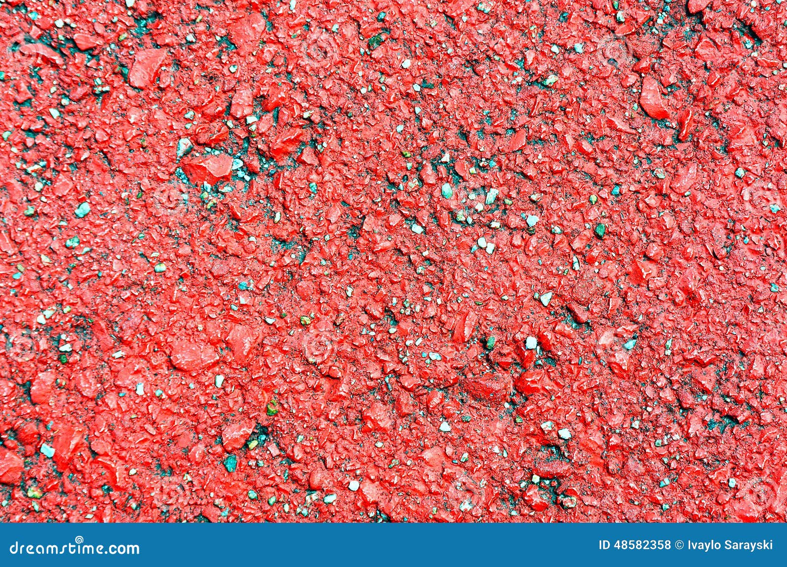 Red asphalt stock photo. Image of abstract, closeup, pattern - 48582358